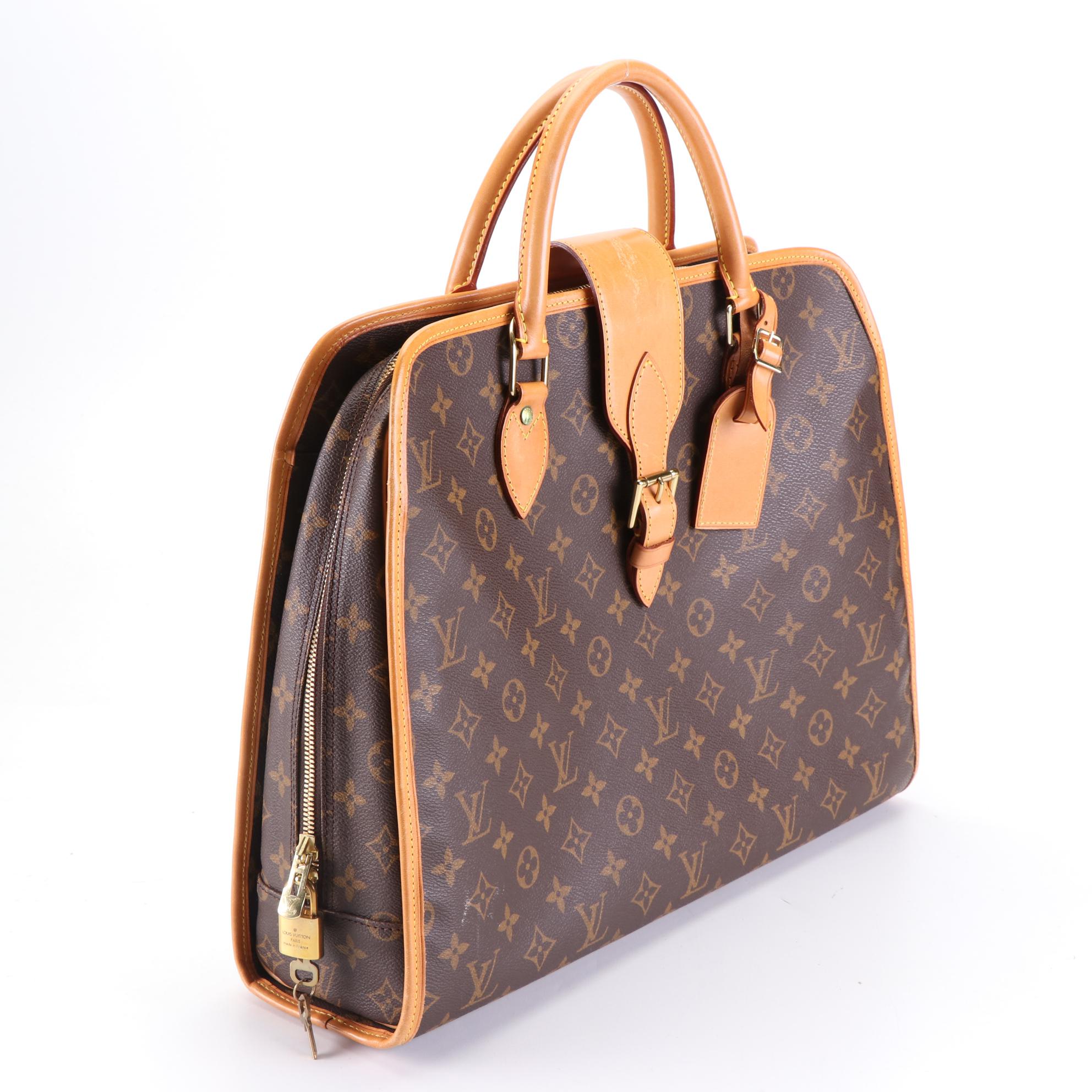 Louis Vuitton Rivoli Bag in Monogram Canvas and Vachetta Leather | EBTH