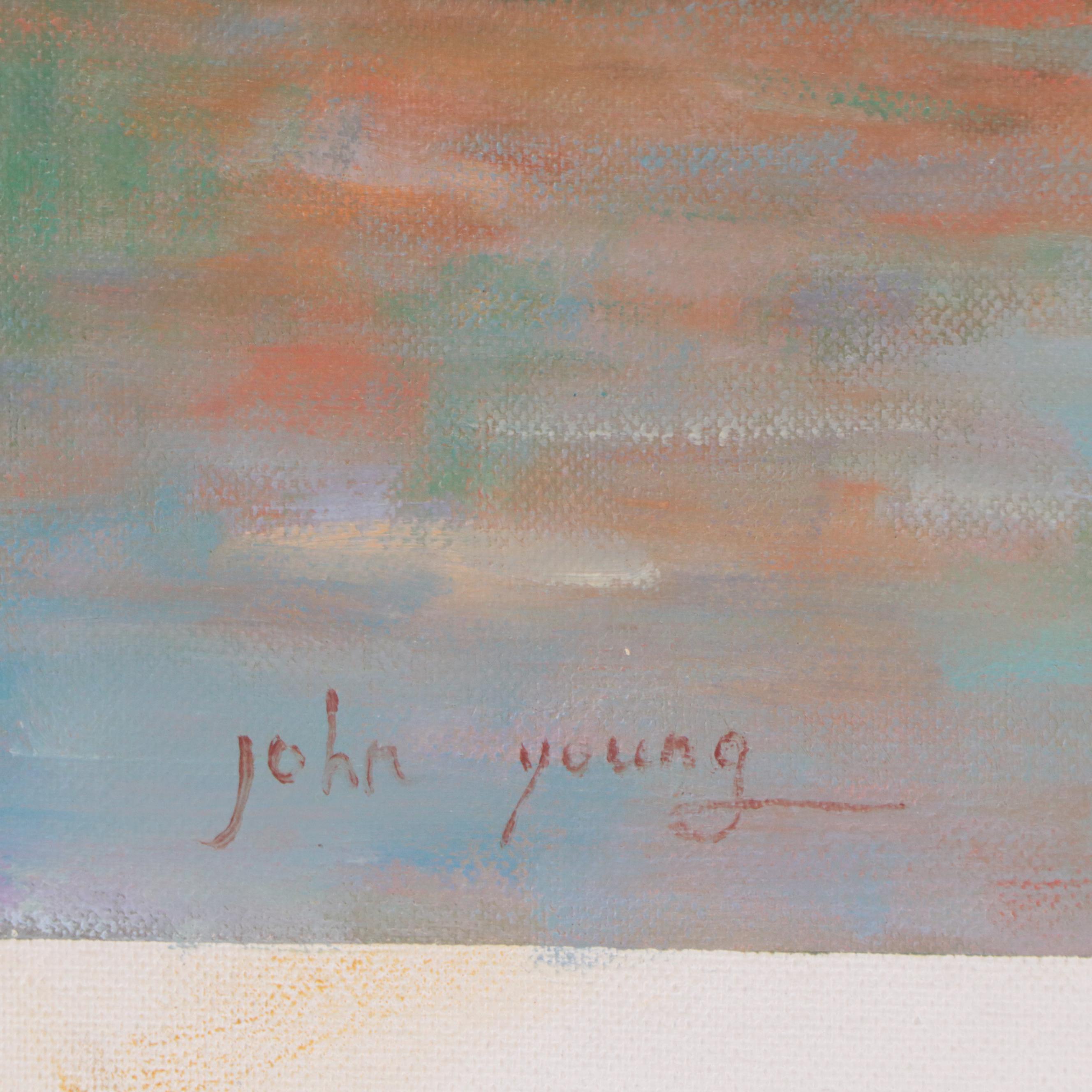 John Young Impressionist Landscape Oil Painting, 21st Century | EBTH