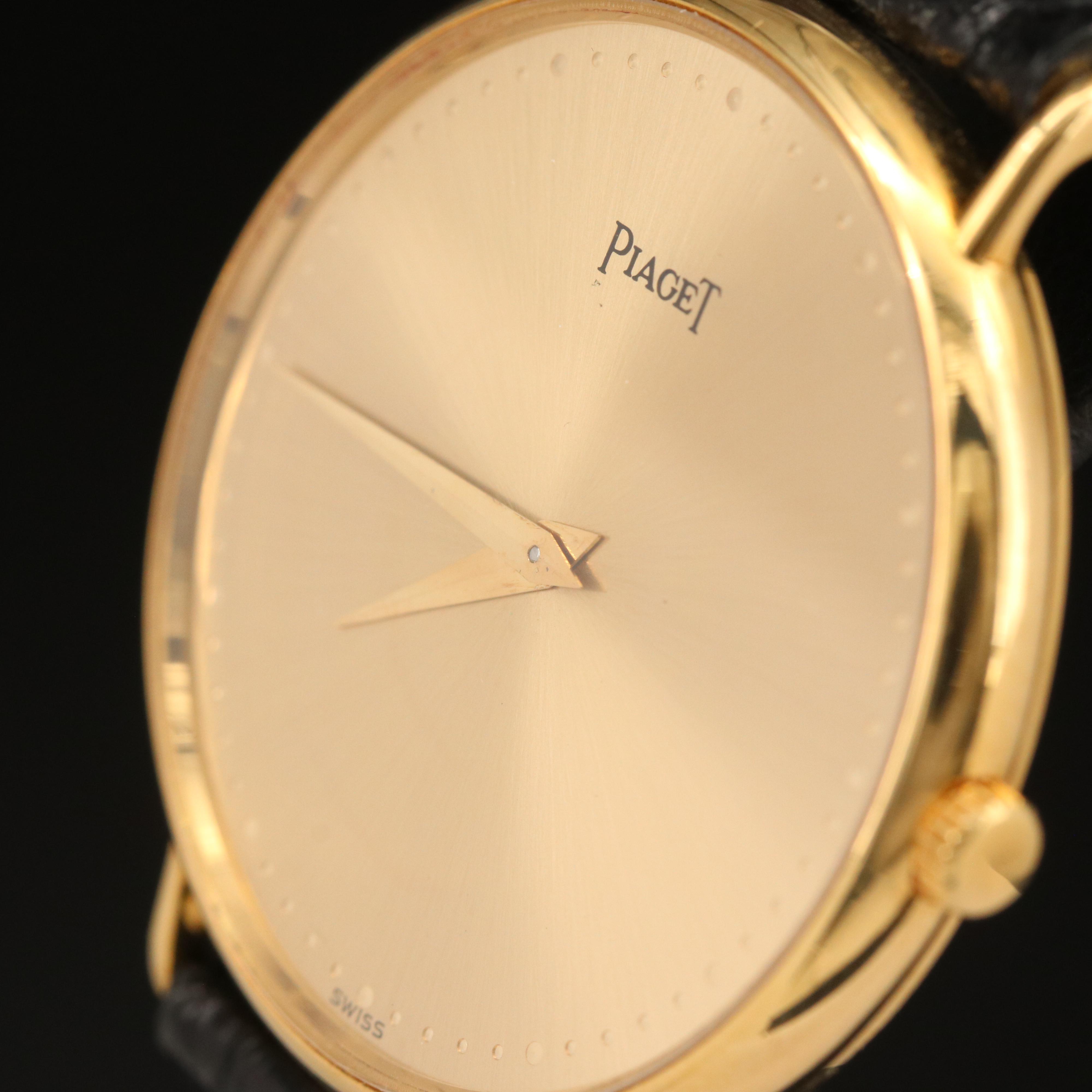 18K Piaget Quartz Wristwatch | EBTH