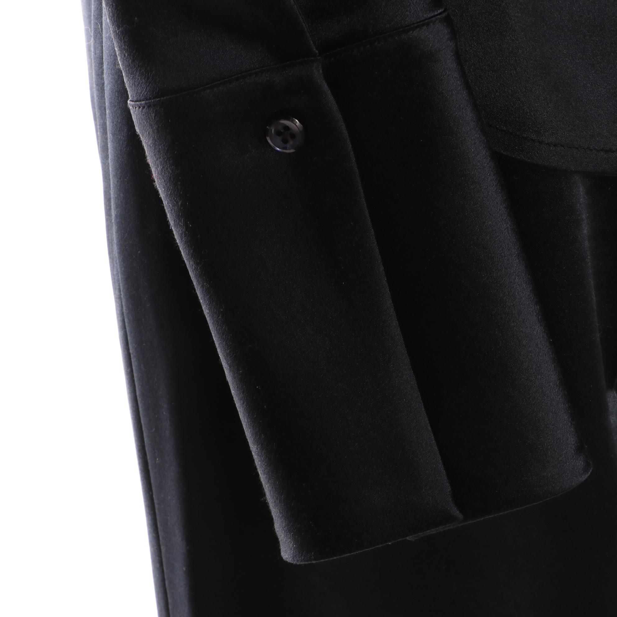 Ralph Lauren Black Label Silk Button-Down Shirt and Silk/Wool Blend ...