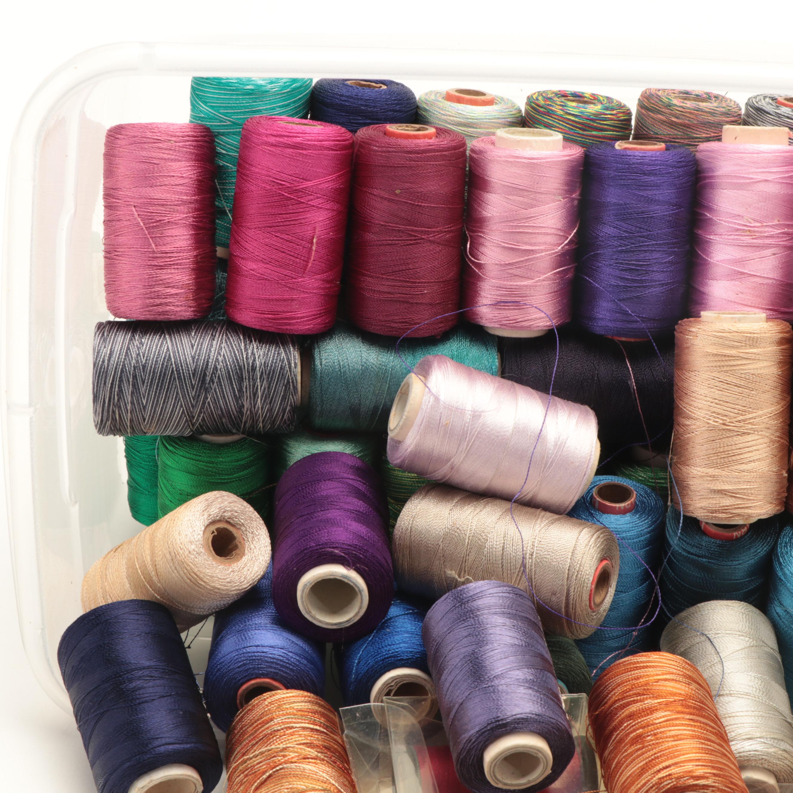 Creative World, Sulky and Other Cotton Machine Embroidery Thread | EBTH