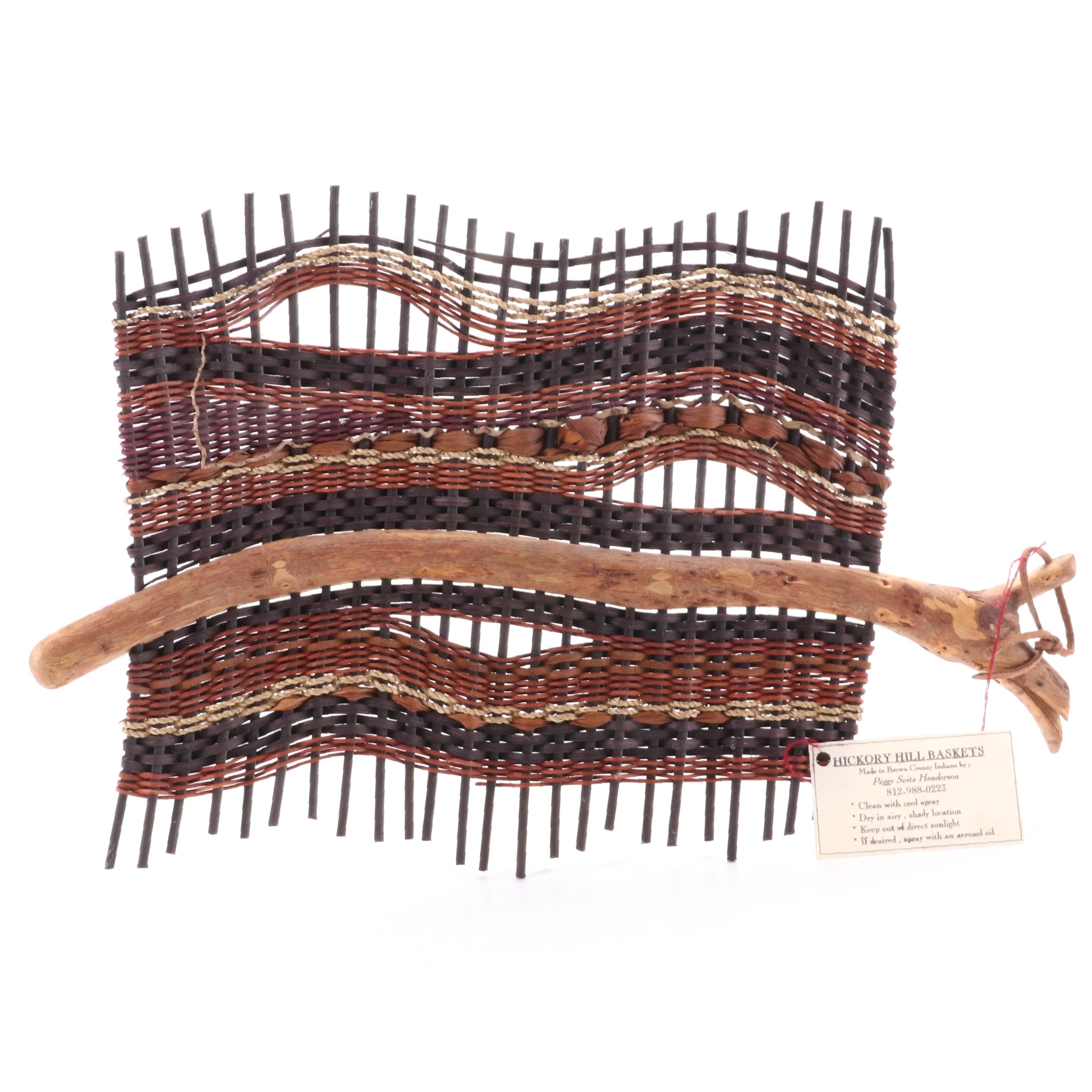 Peggy Seitz Henderson Hickory Hill Hanging Basketry | EBTH