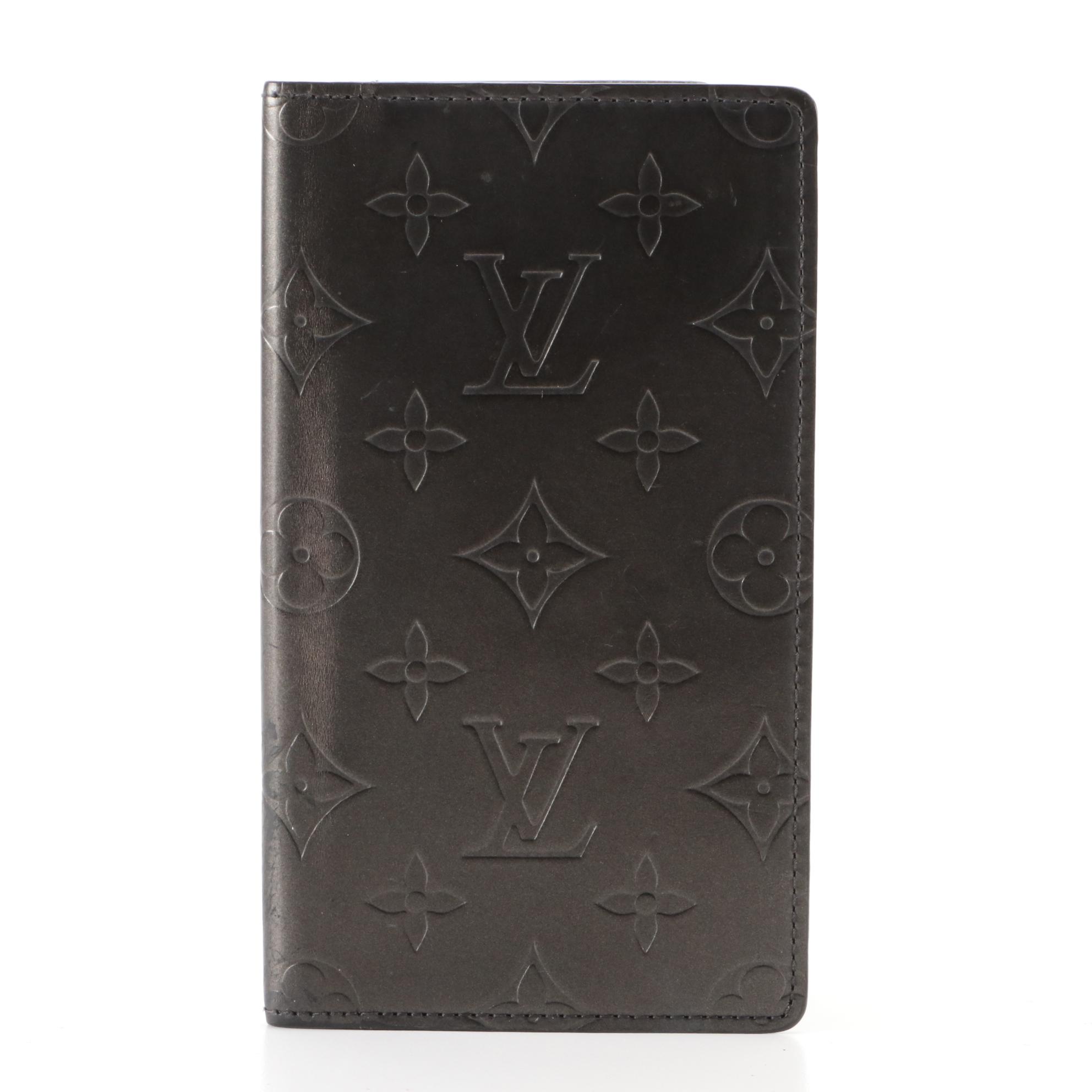 Louis Vuitton Checkbook Cover in Monogram Mat Leather | EBTH