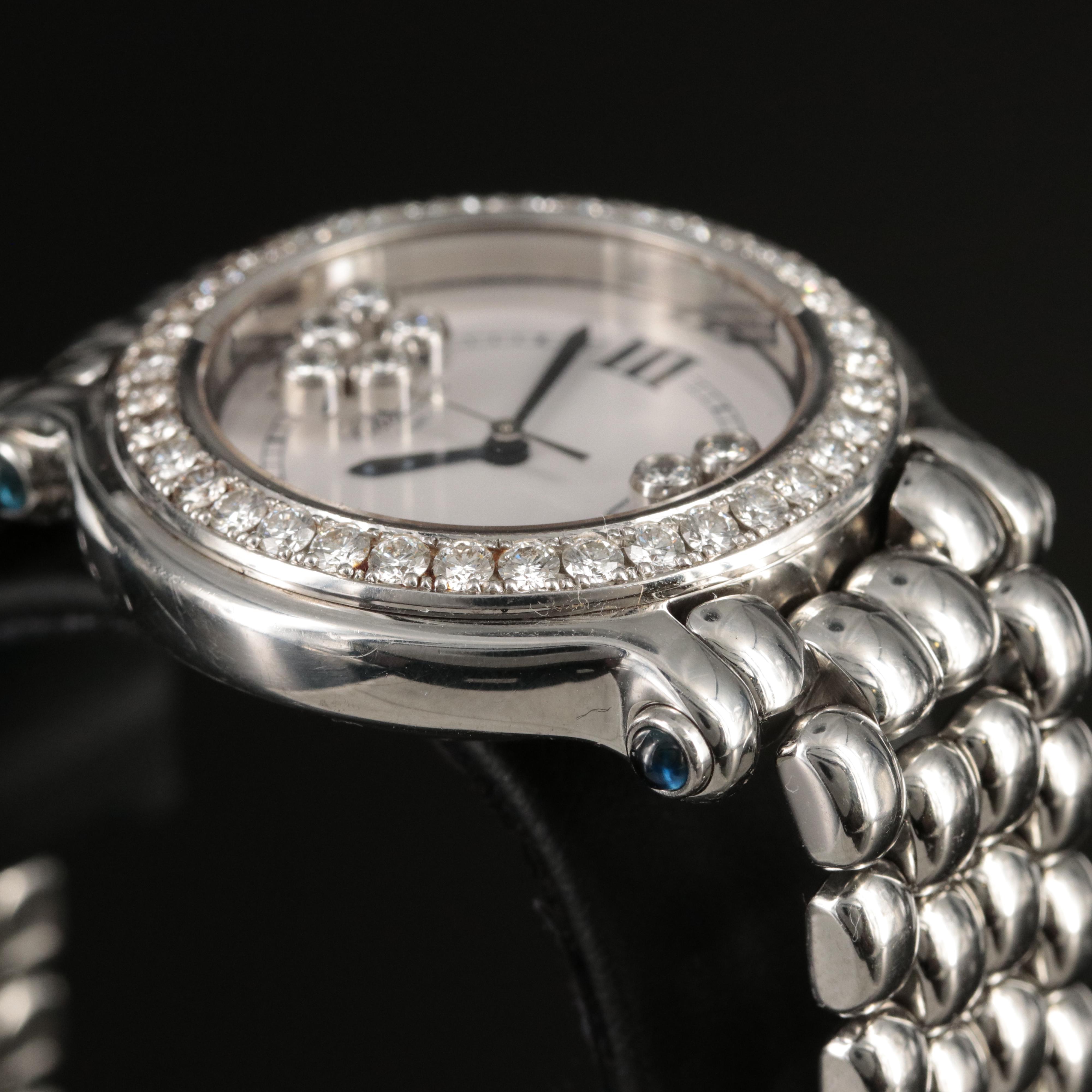 Chopard Happy Sport Diamond Bezel Wristwatch | EBTH