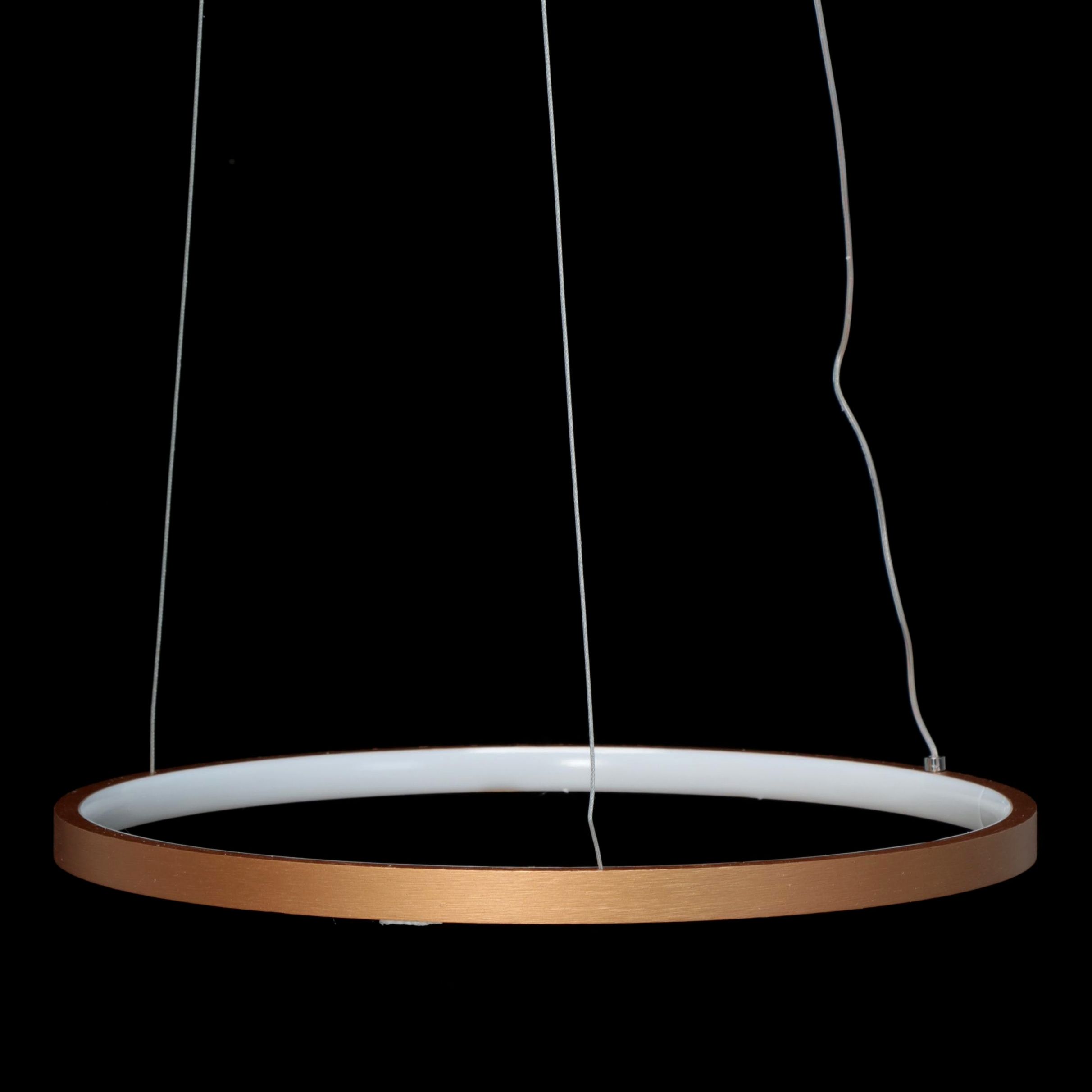 Modern Gold LED Pendant Light Ring | EBTH