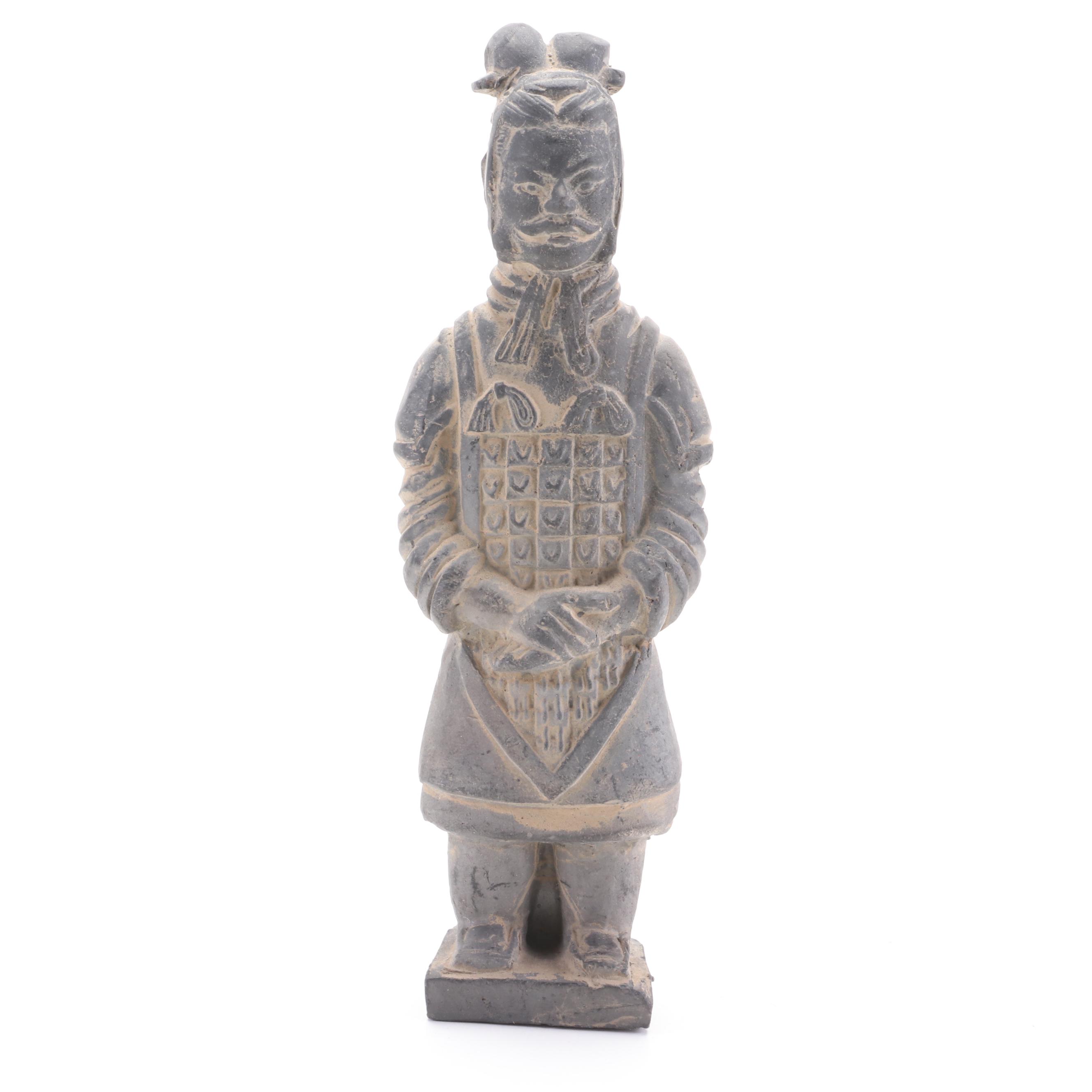 Replica Qin Shi Huang's Terracotta Army Soldiers and Horse | EBTH