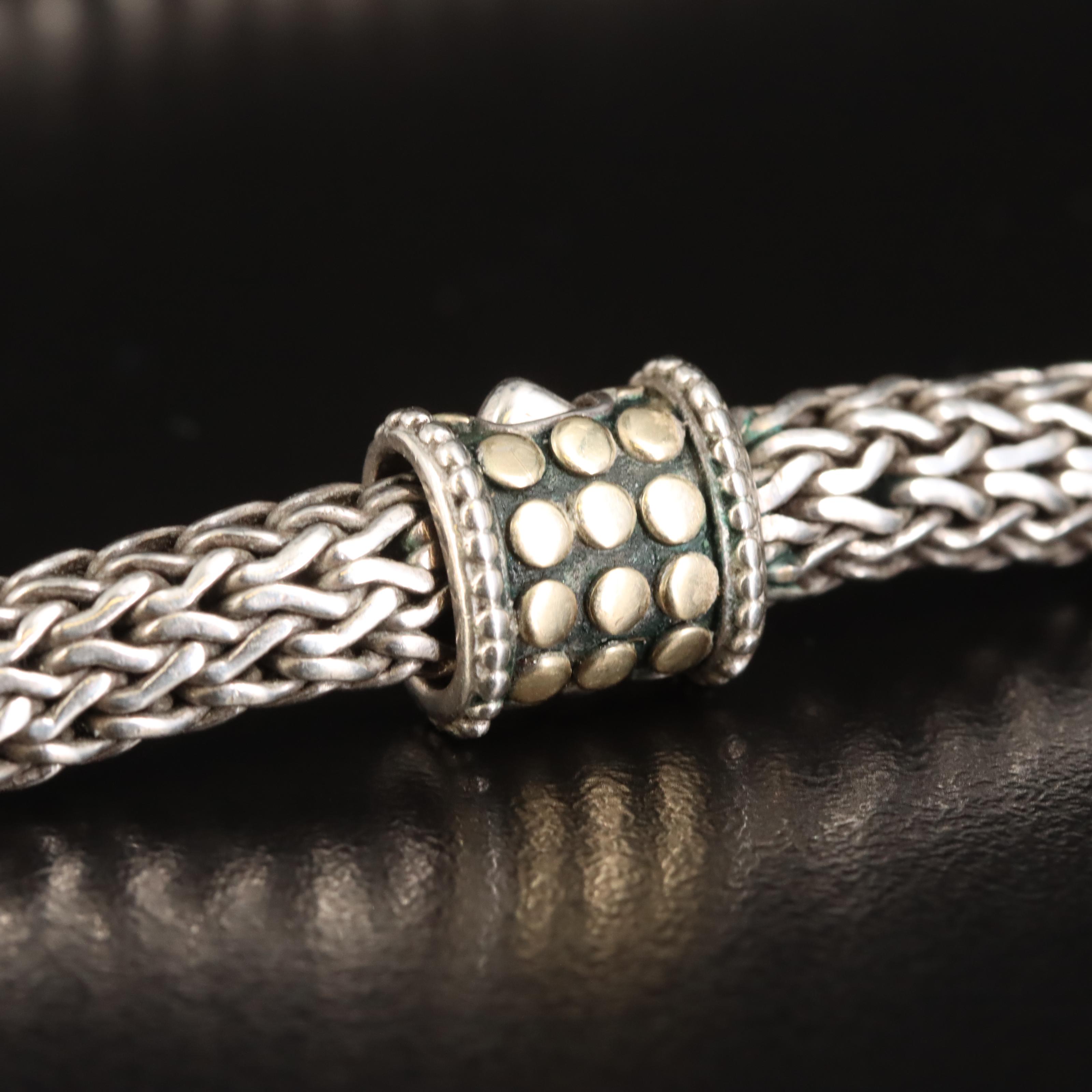 John Hardy Classic Necklace with 18K Accents | EBTH