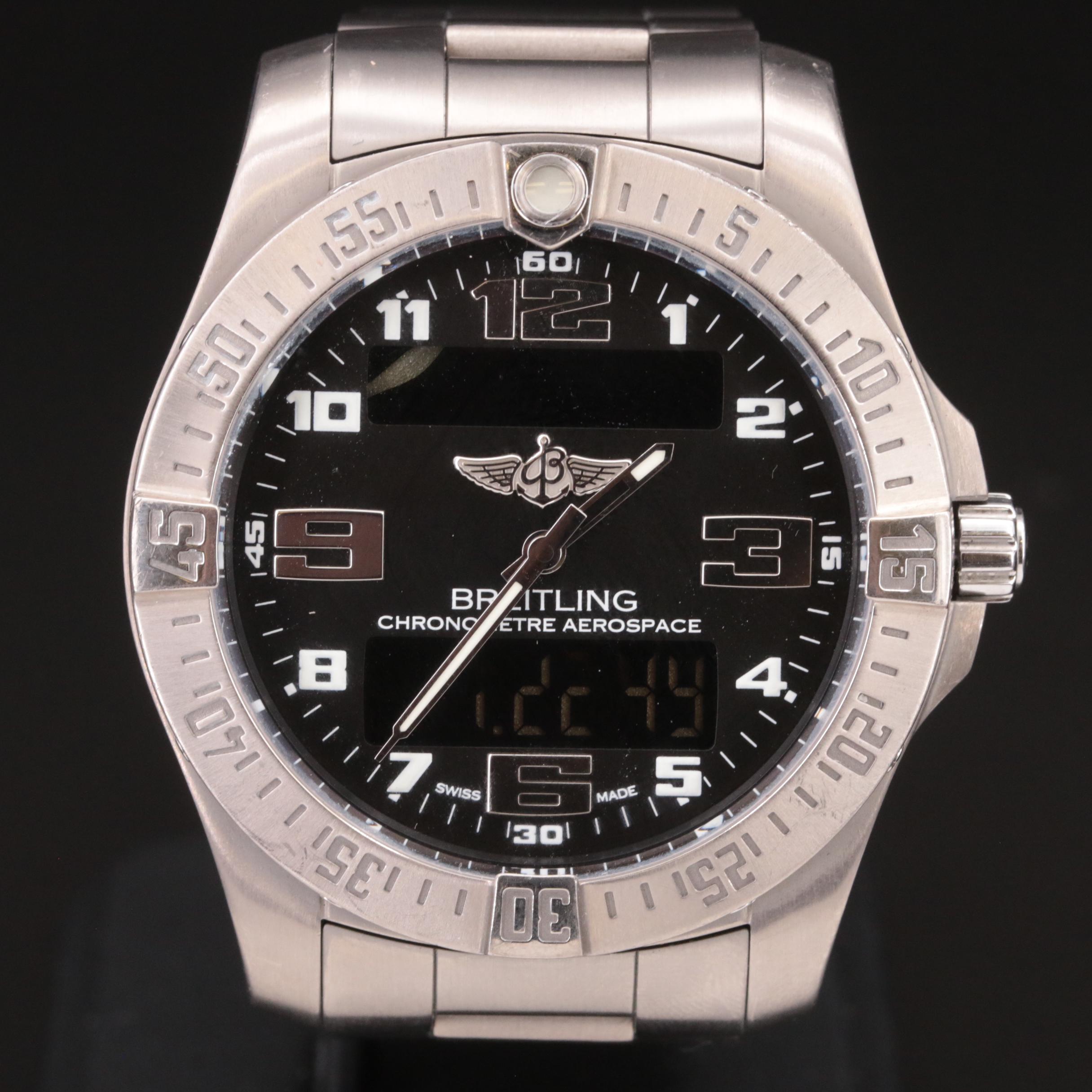 Breitling Aerospace EVO Titanium Wristwatch | EBTH