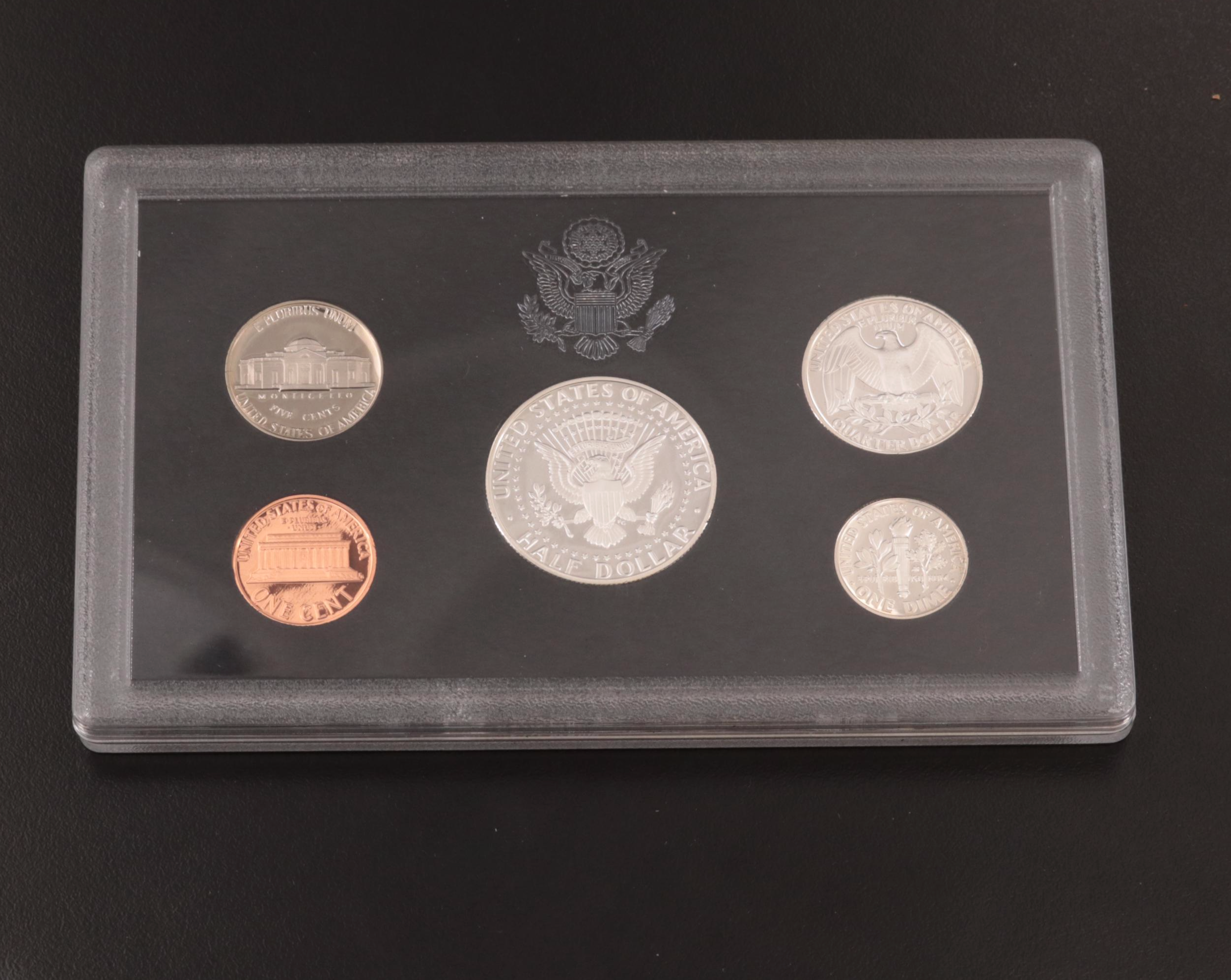 Three 1996 U.S. Mint Silver Proof Sets | EBTH