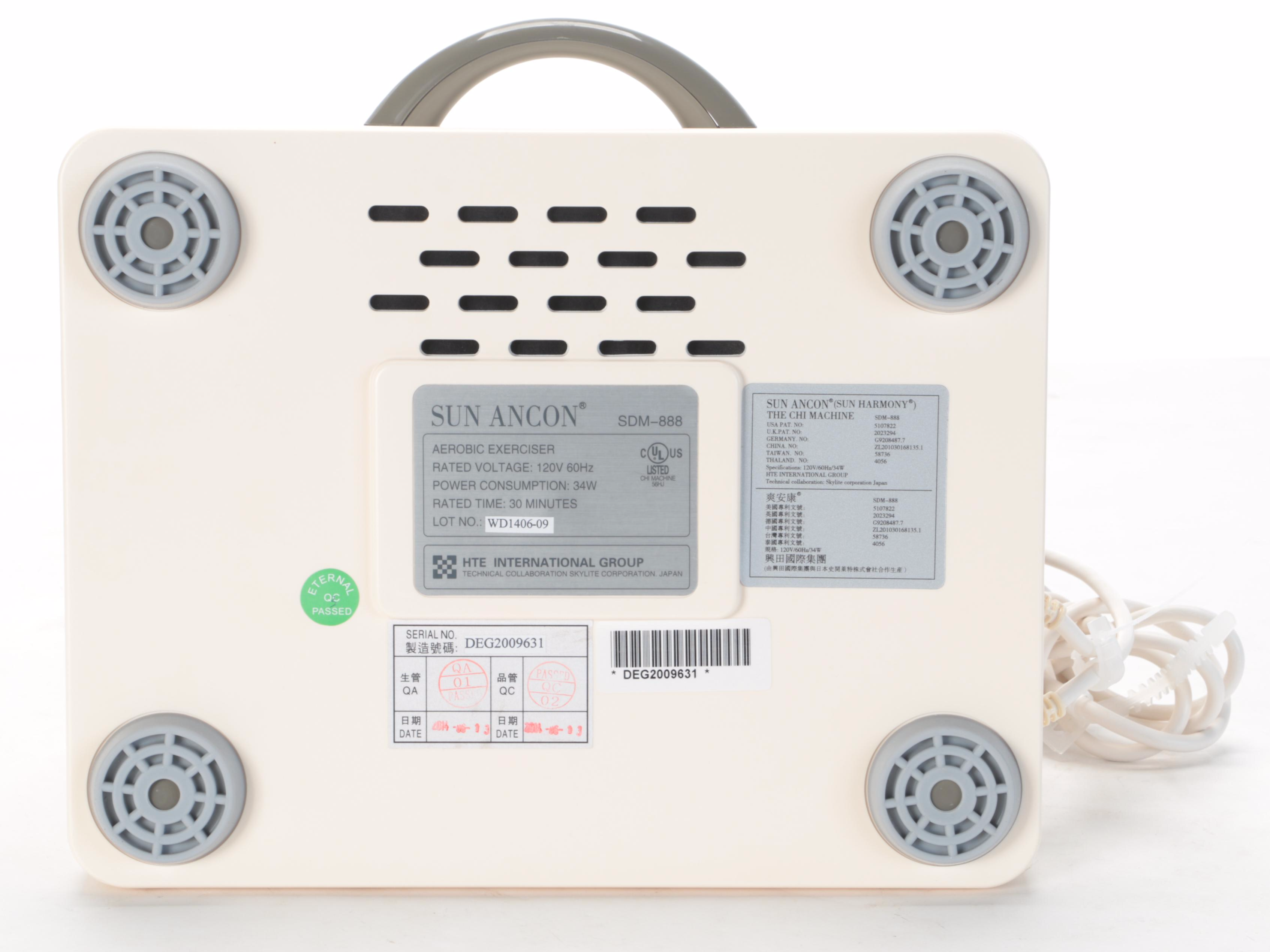 Sun Ancon The Chi Machine Aerobic Exerciser Therapeutic Massager | EBTH