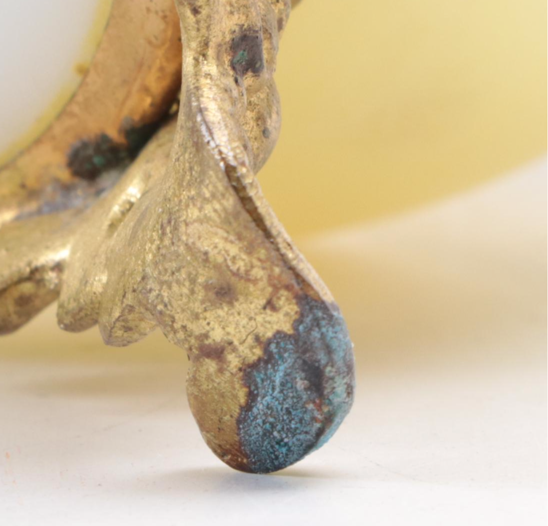 Wavecrest C.F. Monroe and Other Victorian Style Satin Glass Vanity Trinket Boxes | EBTH