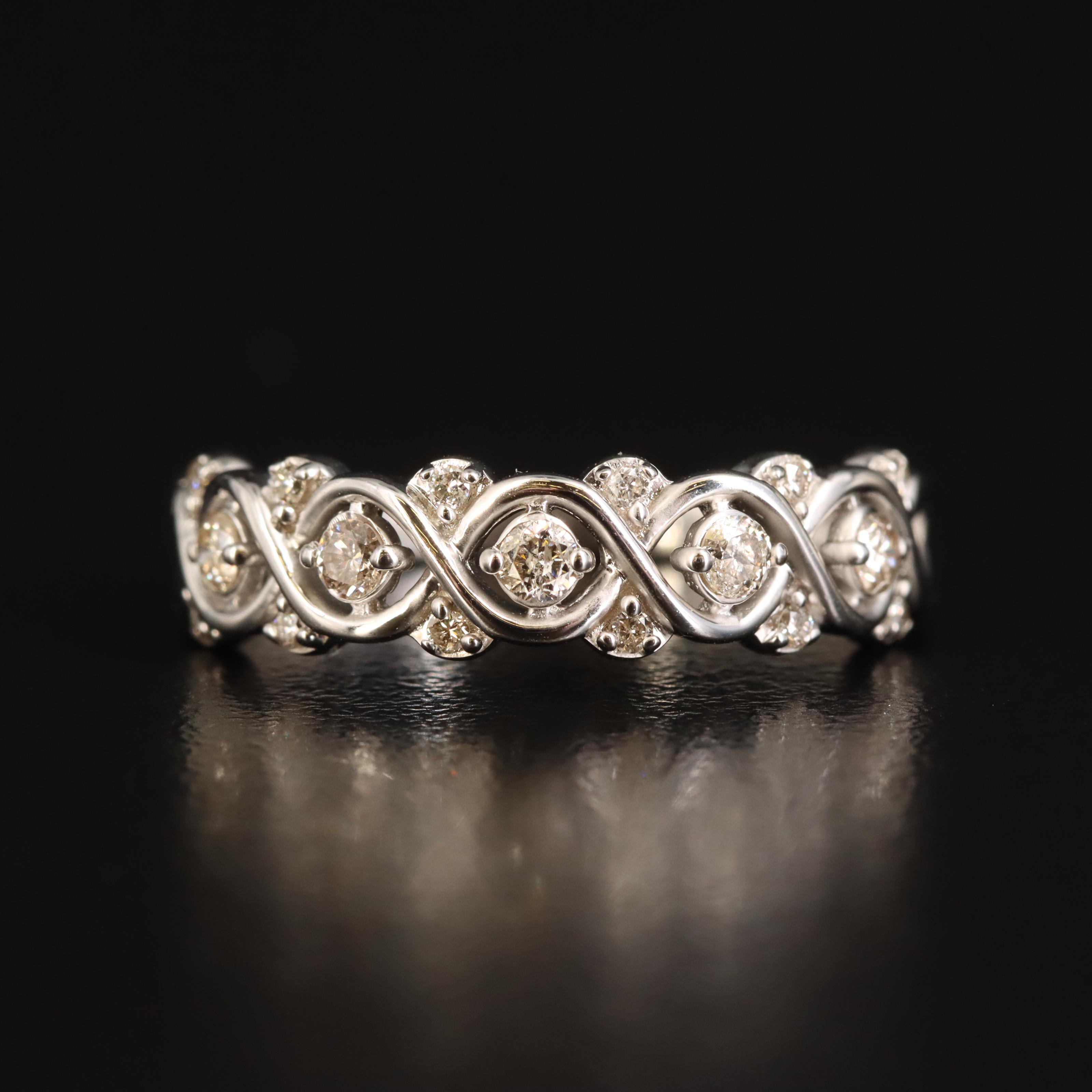 Sterling Diamond Ring | EBTH