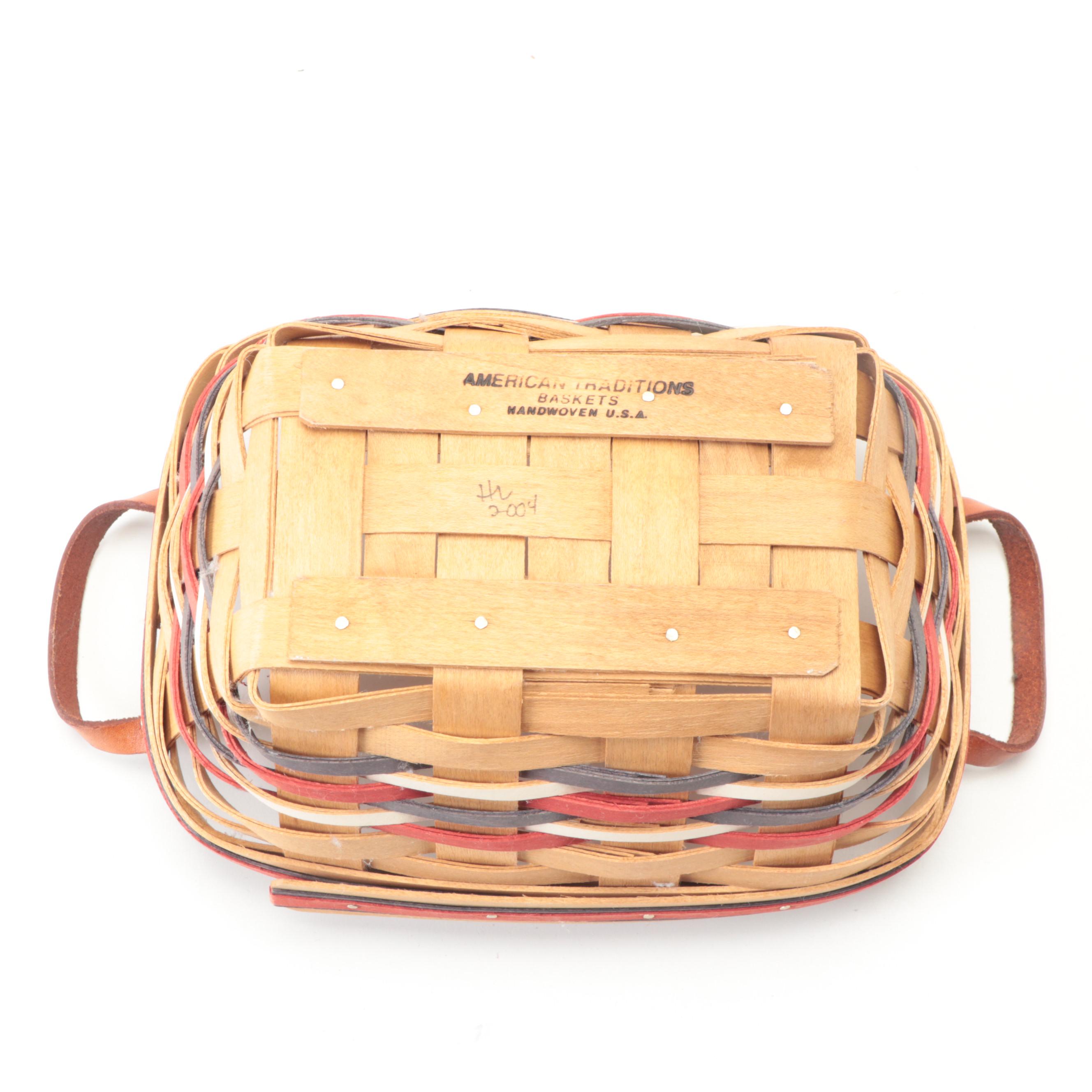 Royce Craft, Longaberger, and American Traditions Handwoven Plaited ...