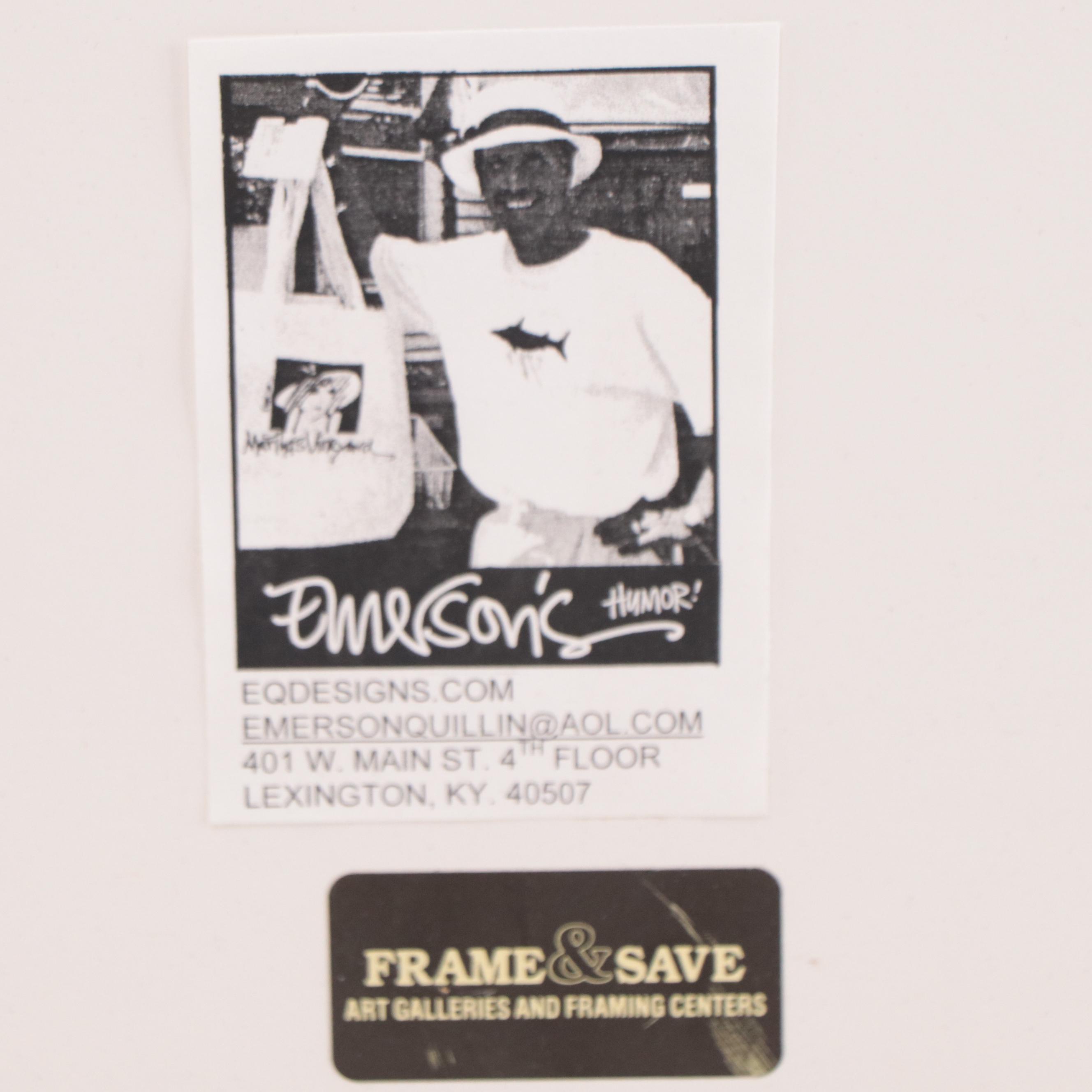 Emerson Quillin Giclée "Hairy Putter," 2002 | EBTH