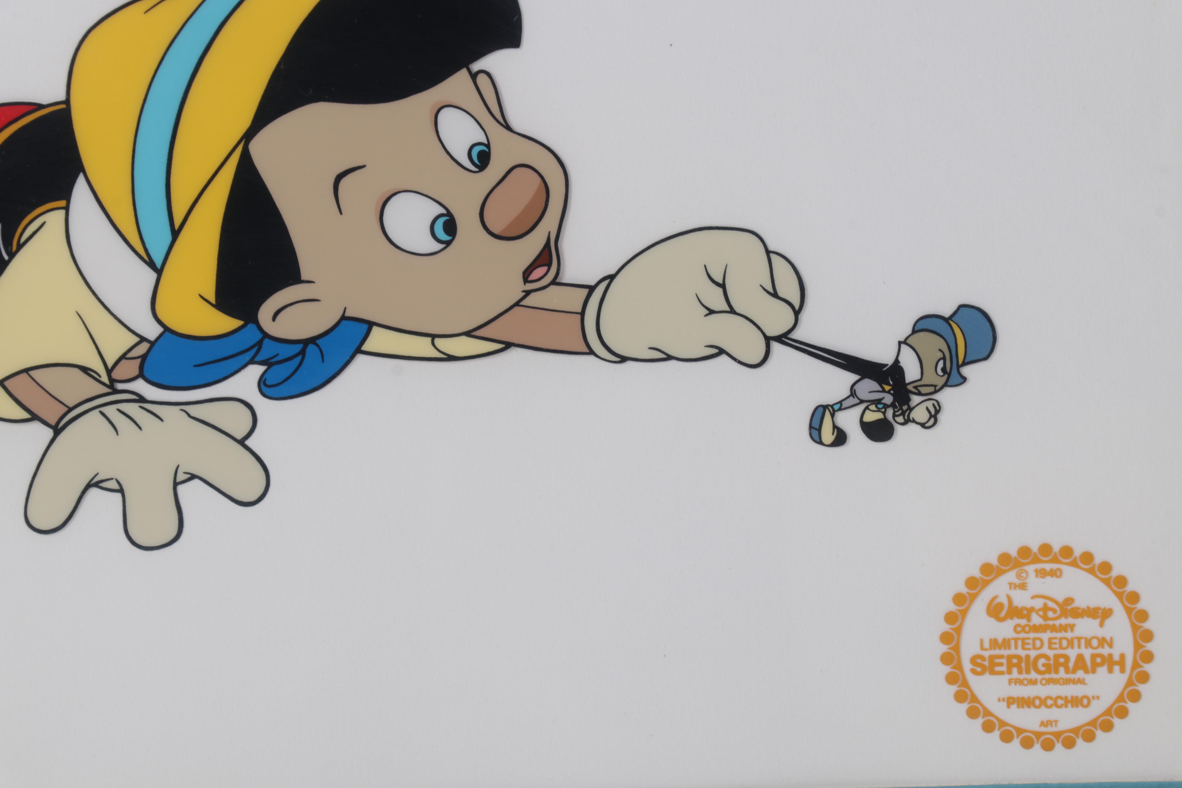 Walt Disney Company "Pinocchio" Animation Serigraph Cel, Circa 2000 | EBTH