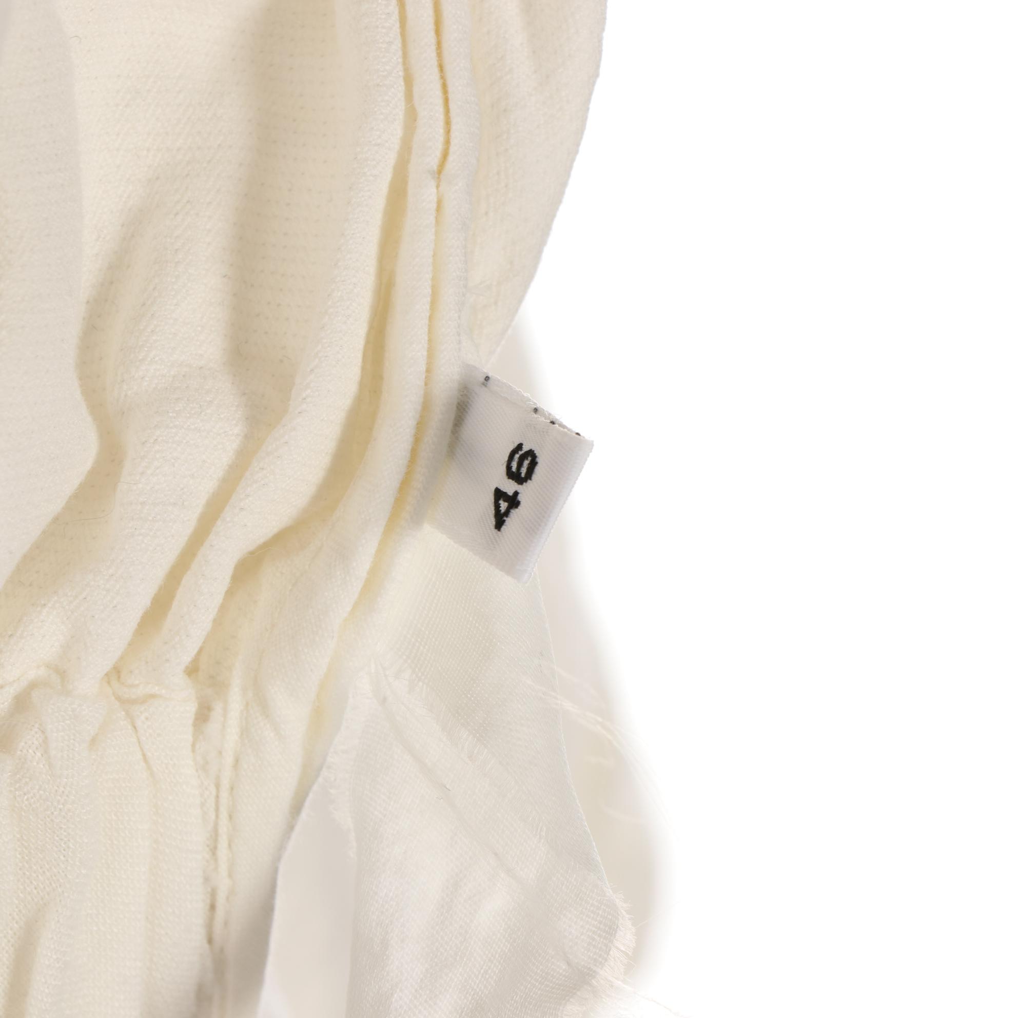 Cropped Jacket/Top with Push-Up Sleeves in Cotton | EBTH