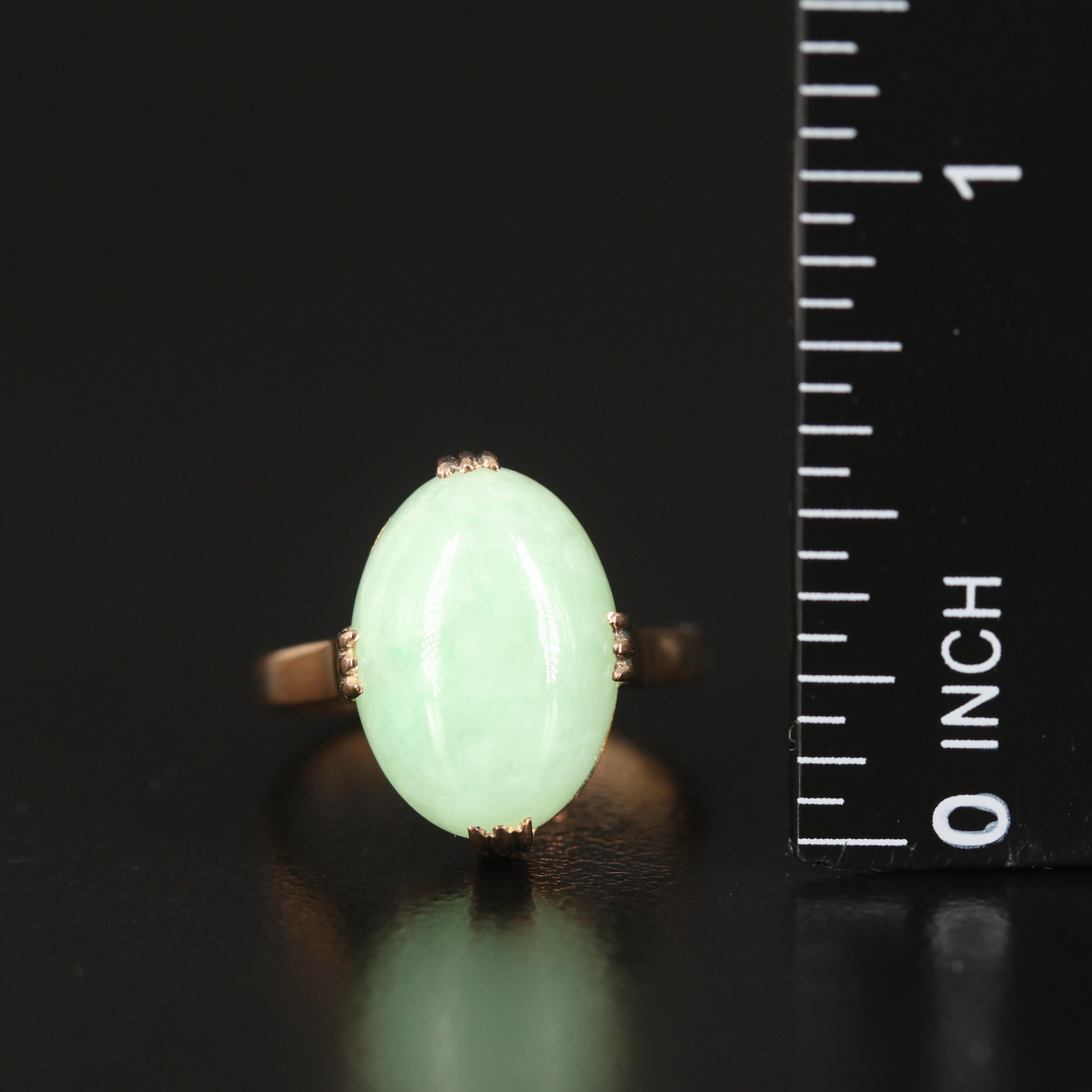 14K Jadeite Ring | EBTH
