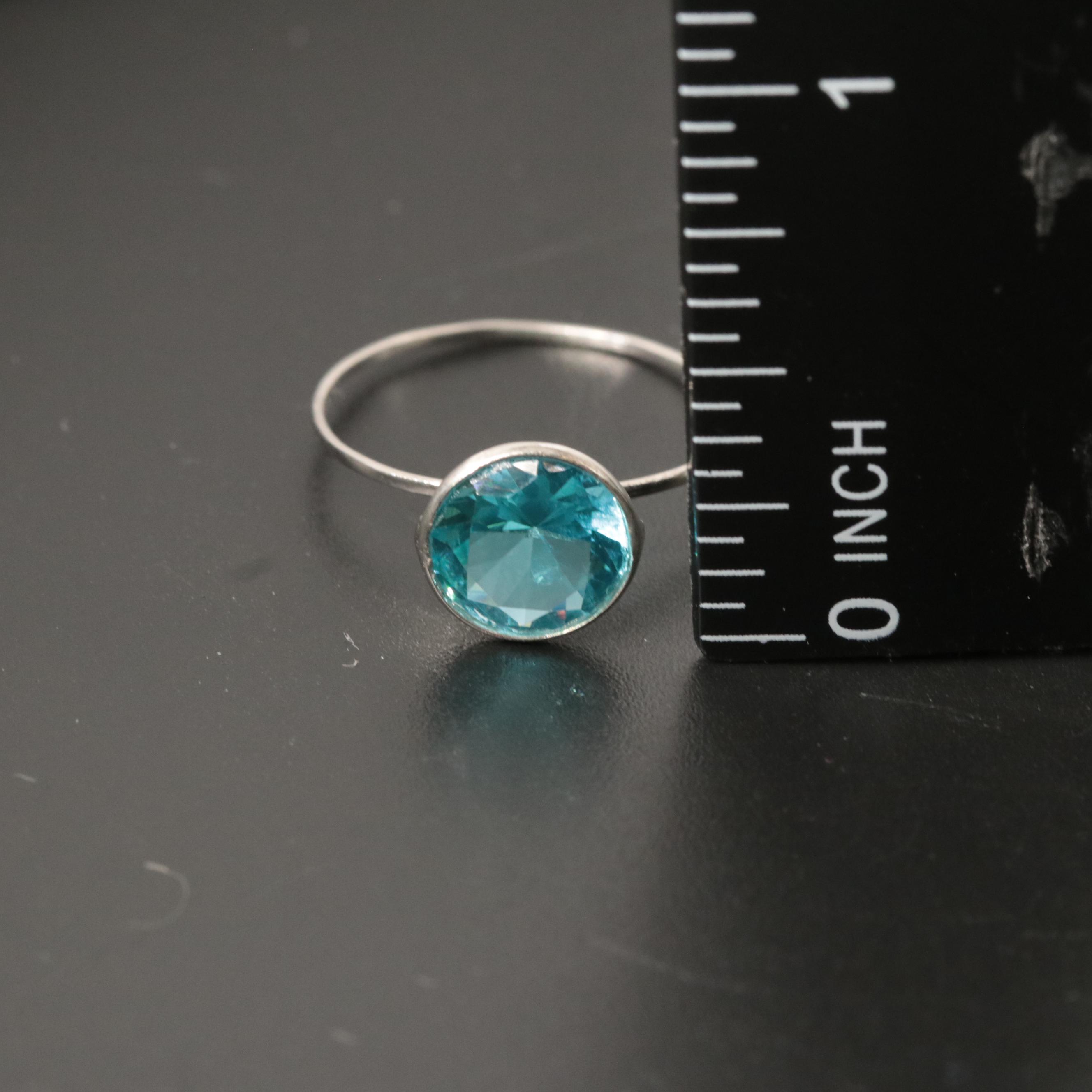 10K Blue Topaz Ring | EBTH