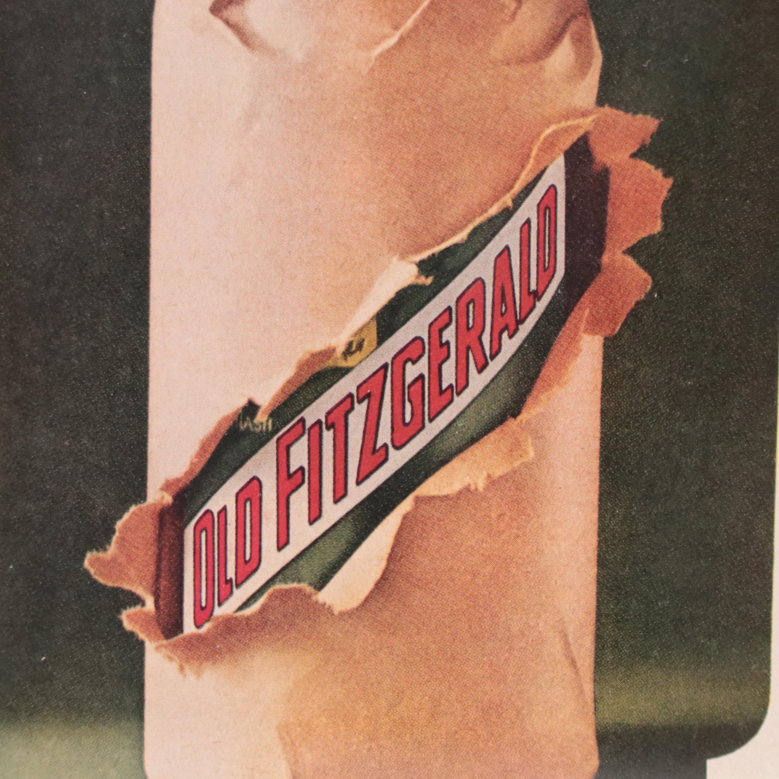 Old Fitzgerald Bourbon Whiskey Advertisement, Circa 1960 | EBTH