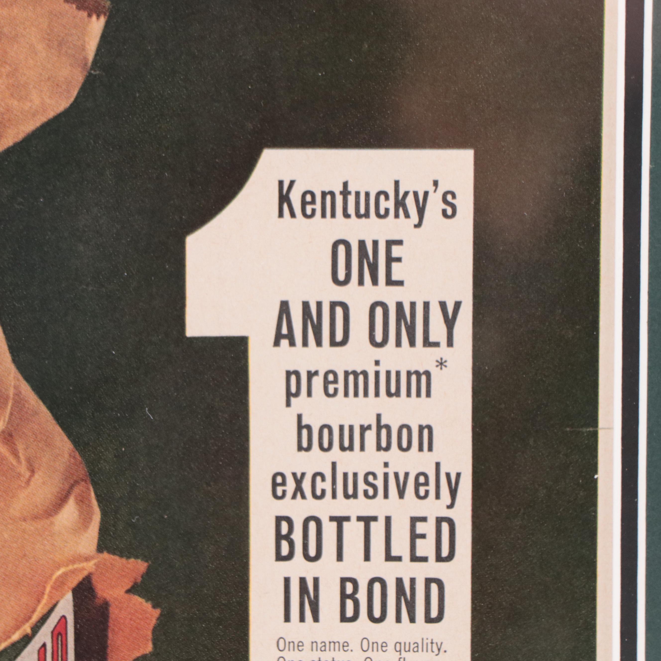 Old Fitzgerald Bourbon Whiskey Advertisement, Circa 1960 | EBTH