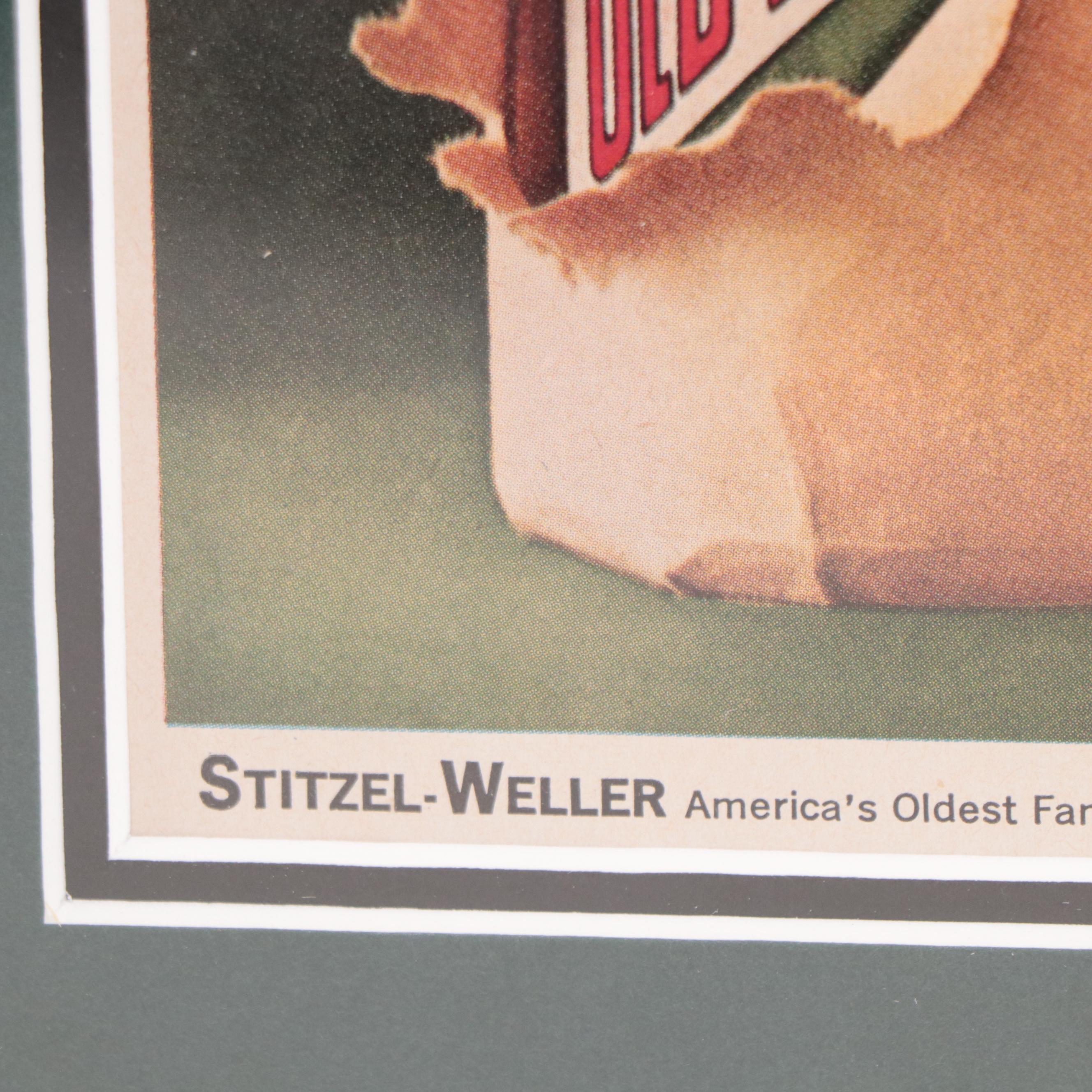 Old Fitzgerald Bourbon Whiskey Advertisement, Circa 1960 | EBTH