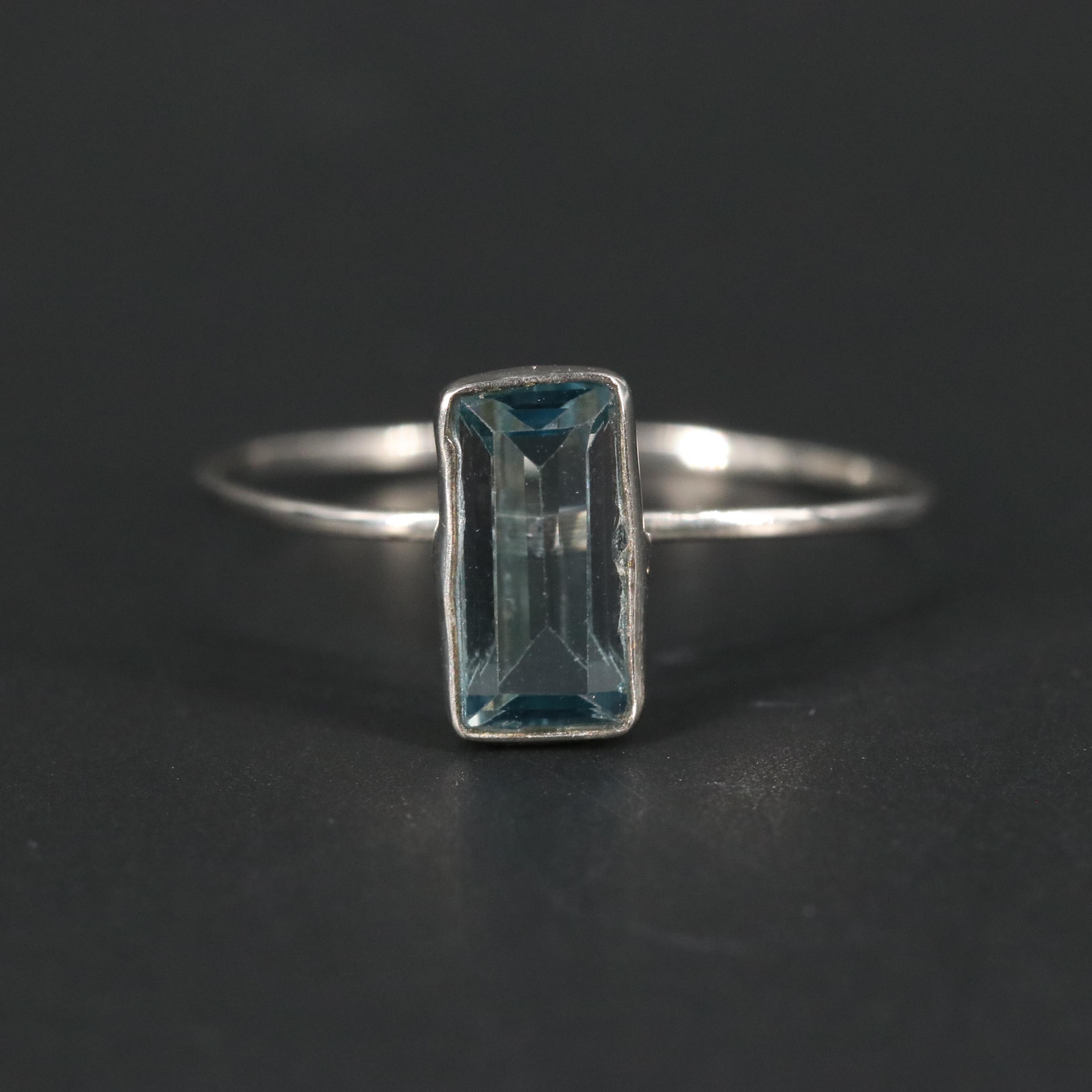 10K Blue Topaz Ring | EBTH