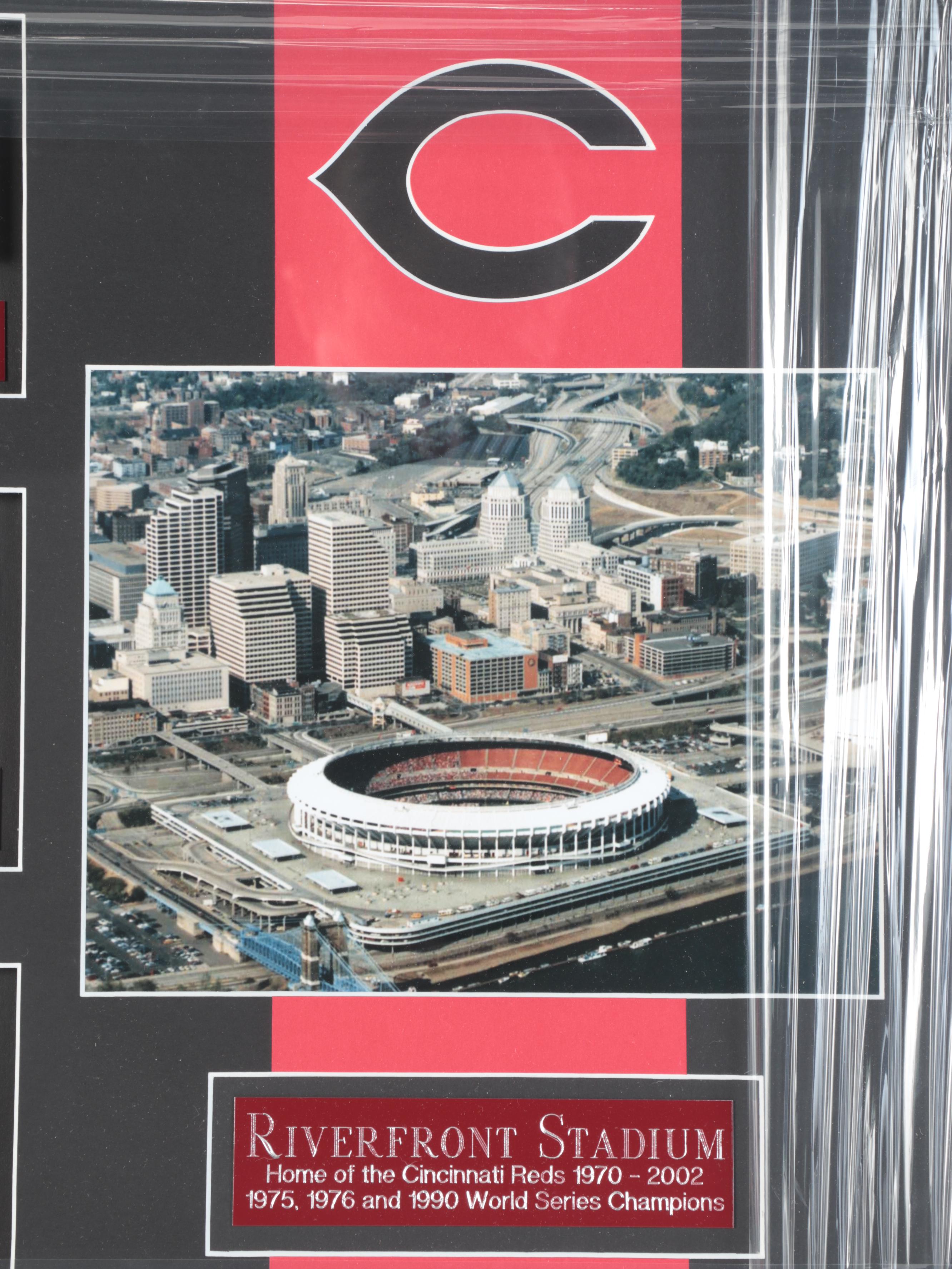 Cincinnati Reds Big Red Machine Framed Poster, Plaque With Authentic ...