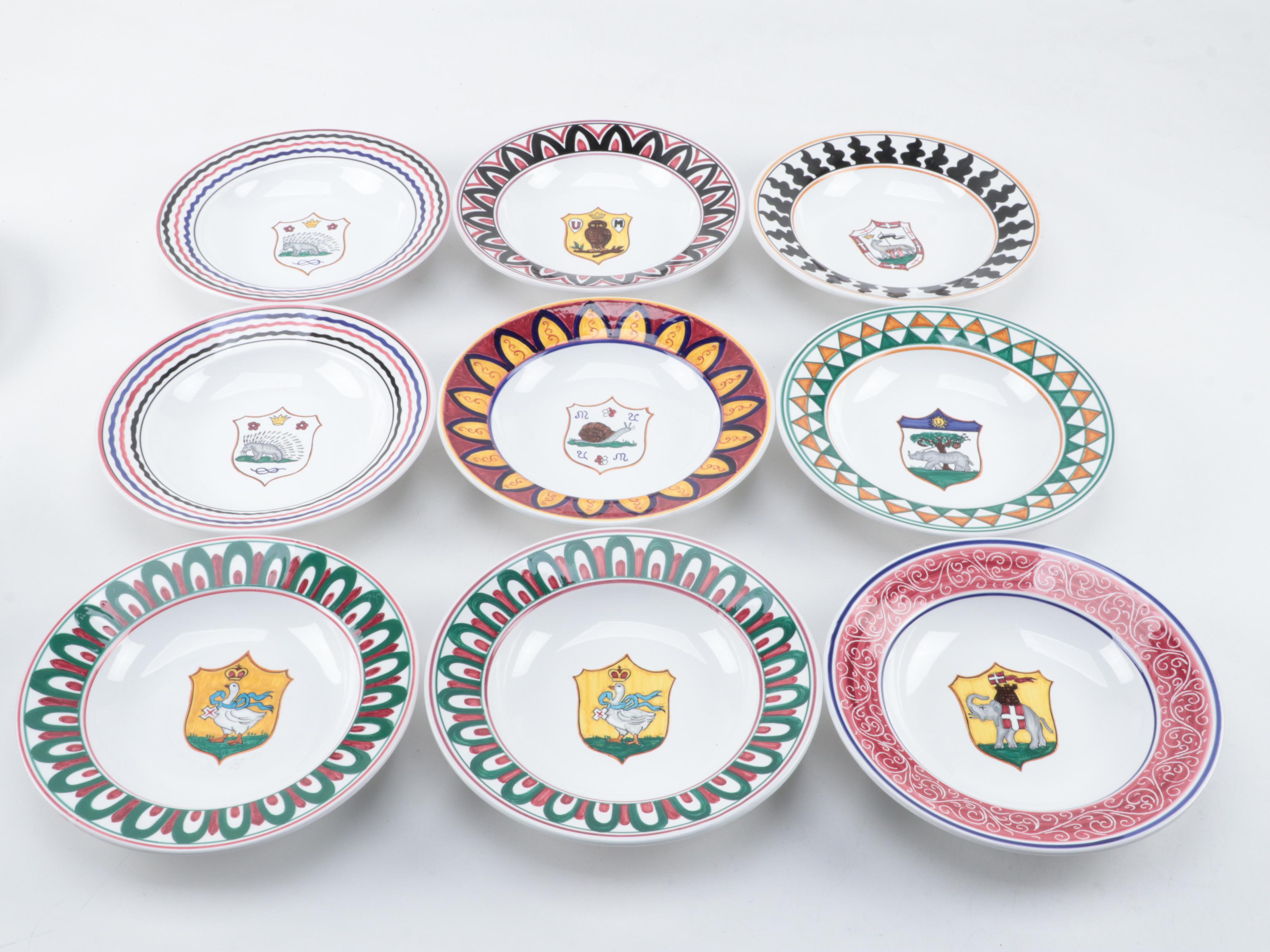 Grazia and Fratelli Deruta Italian Majolica Pottery Tableware | EBTH