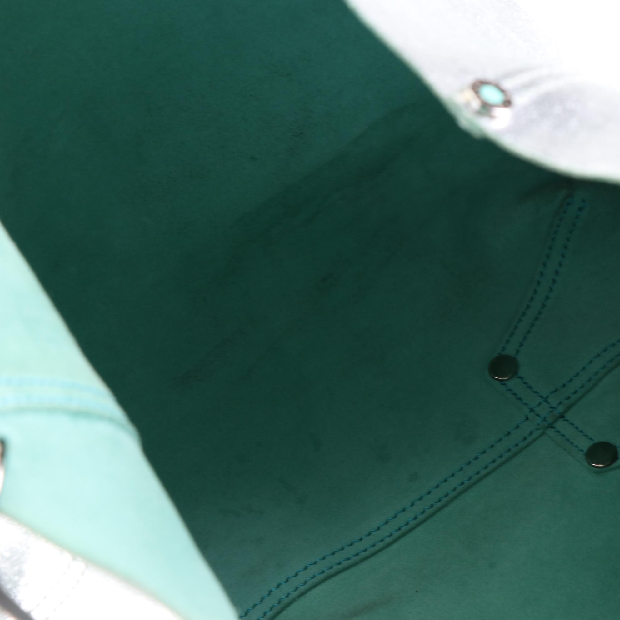 Tiffany & Co. Small Reversible Tote in Suede and Metallic Leather with ...