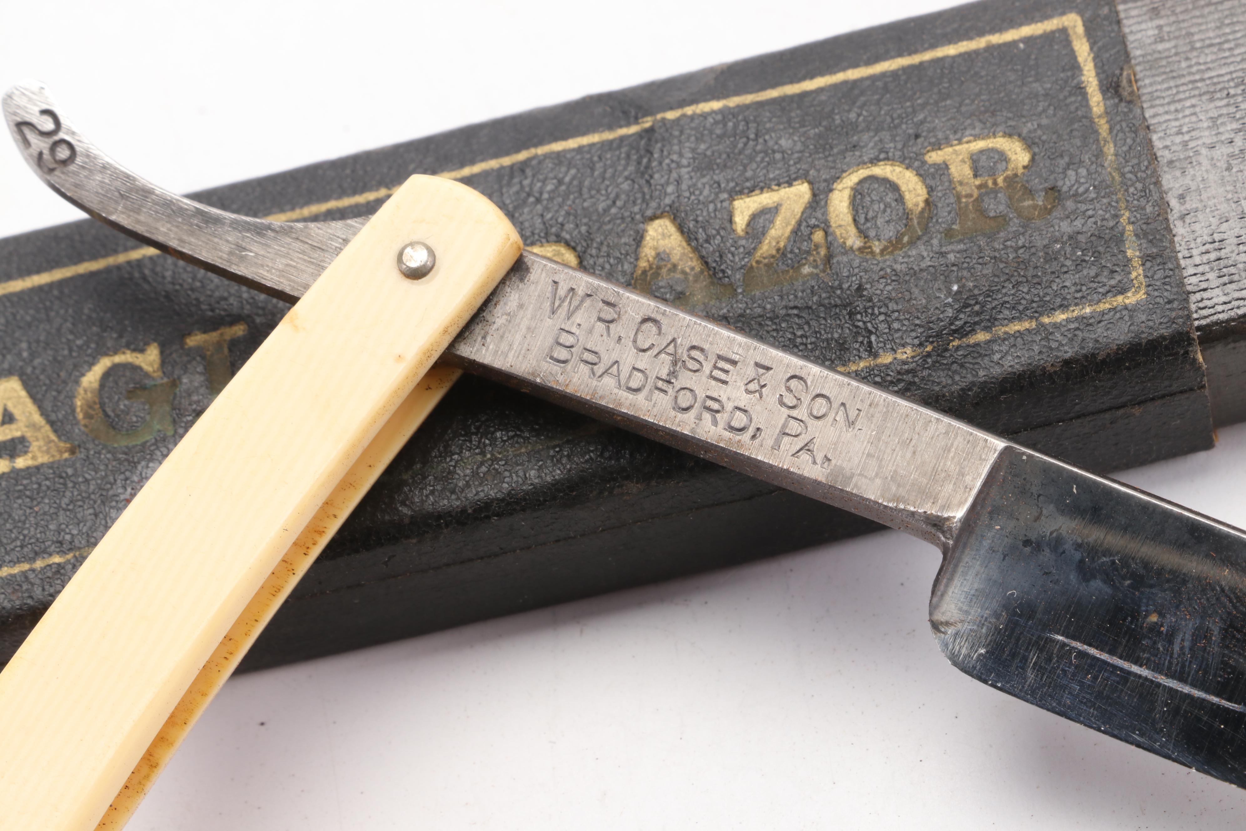 Jaguar, Sabre, Bullet with Other Folding Knives, Ruler and Razor | EBTH