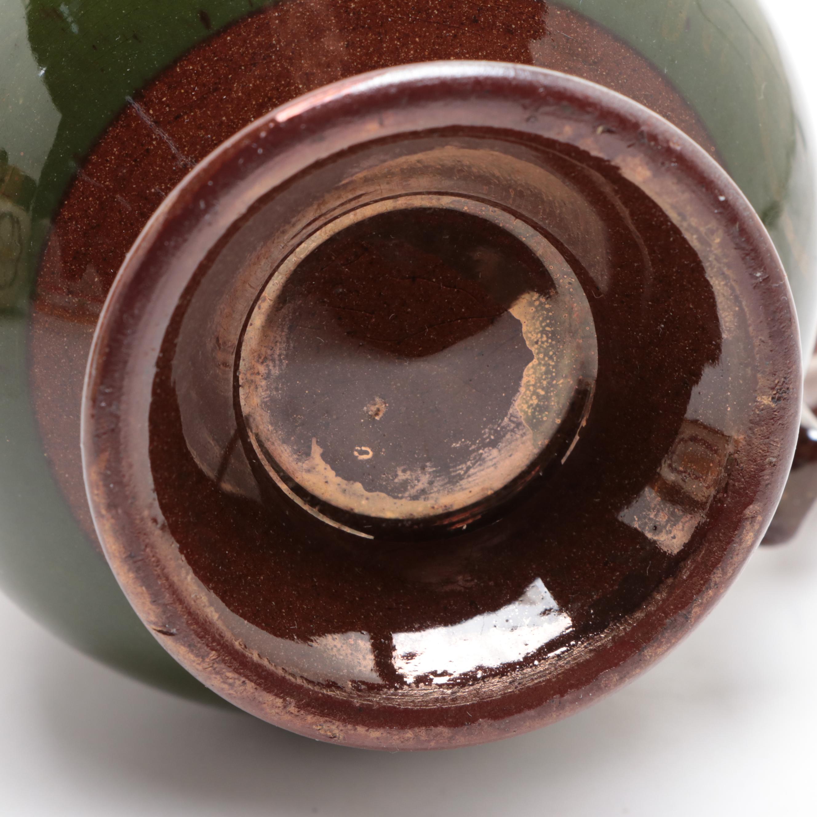 Wade Pottery with Other Copper Luster Pitchers and Creamer | EBTH