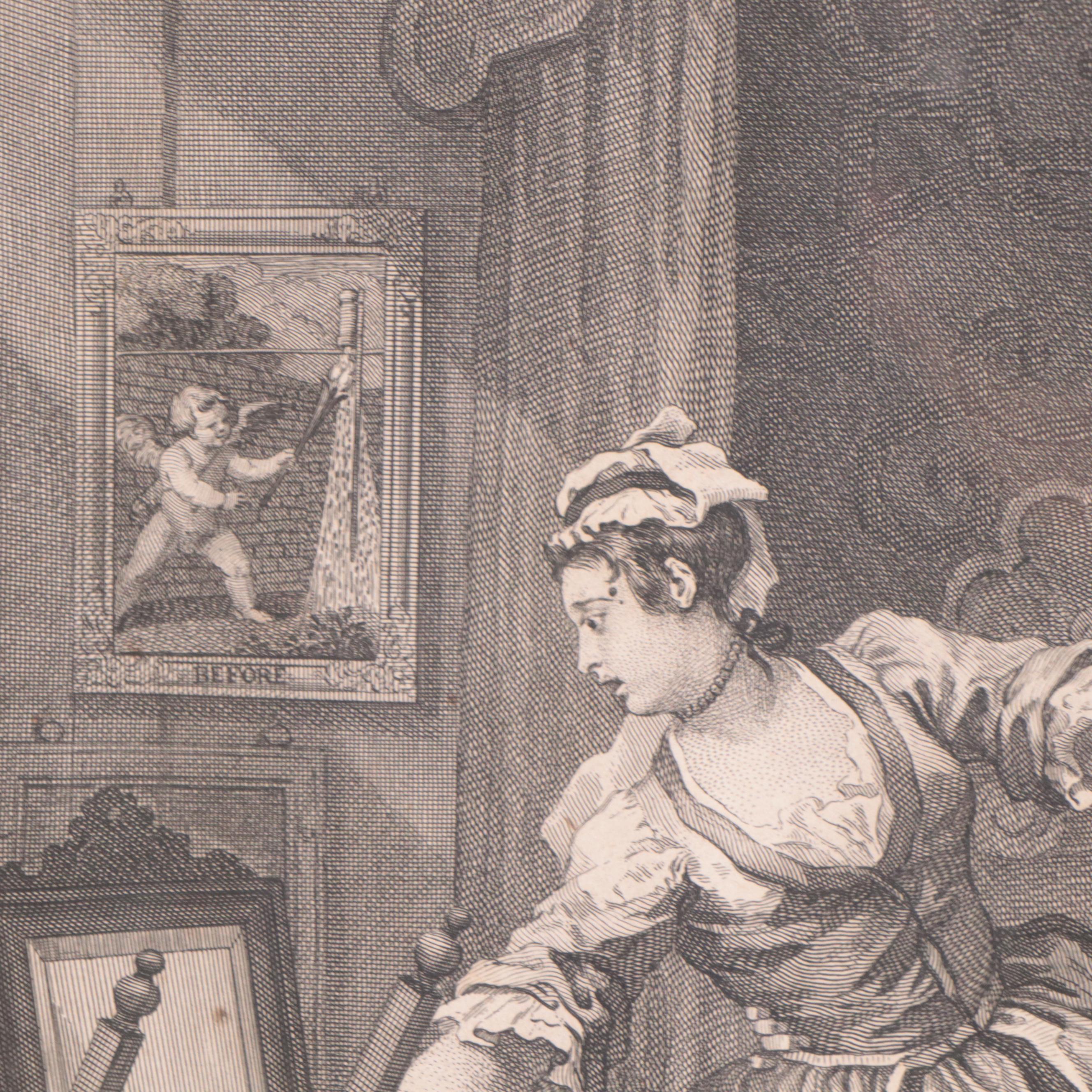 William Hogarth Engravings "Before" and "After," 1736 | EBTH