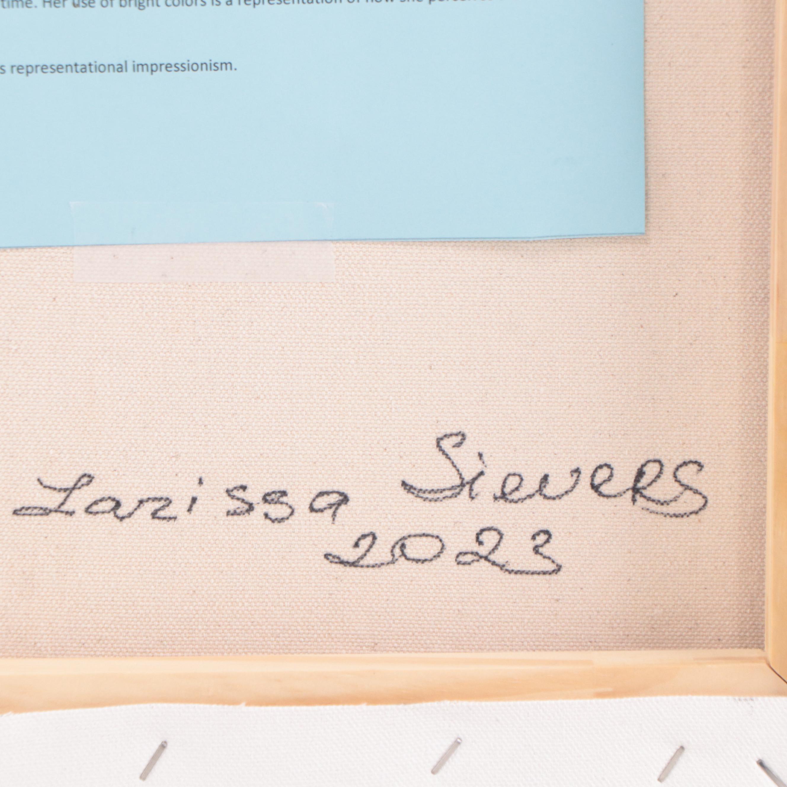 Larissa Sievers Oil Painting "Resting Lady," 2023 | EBTH