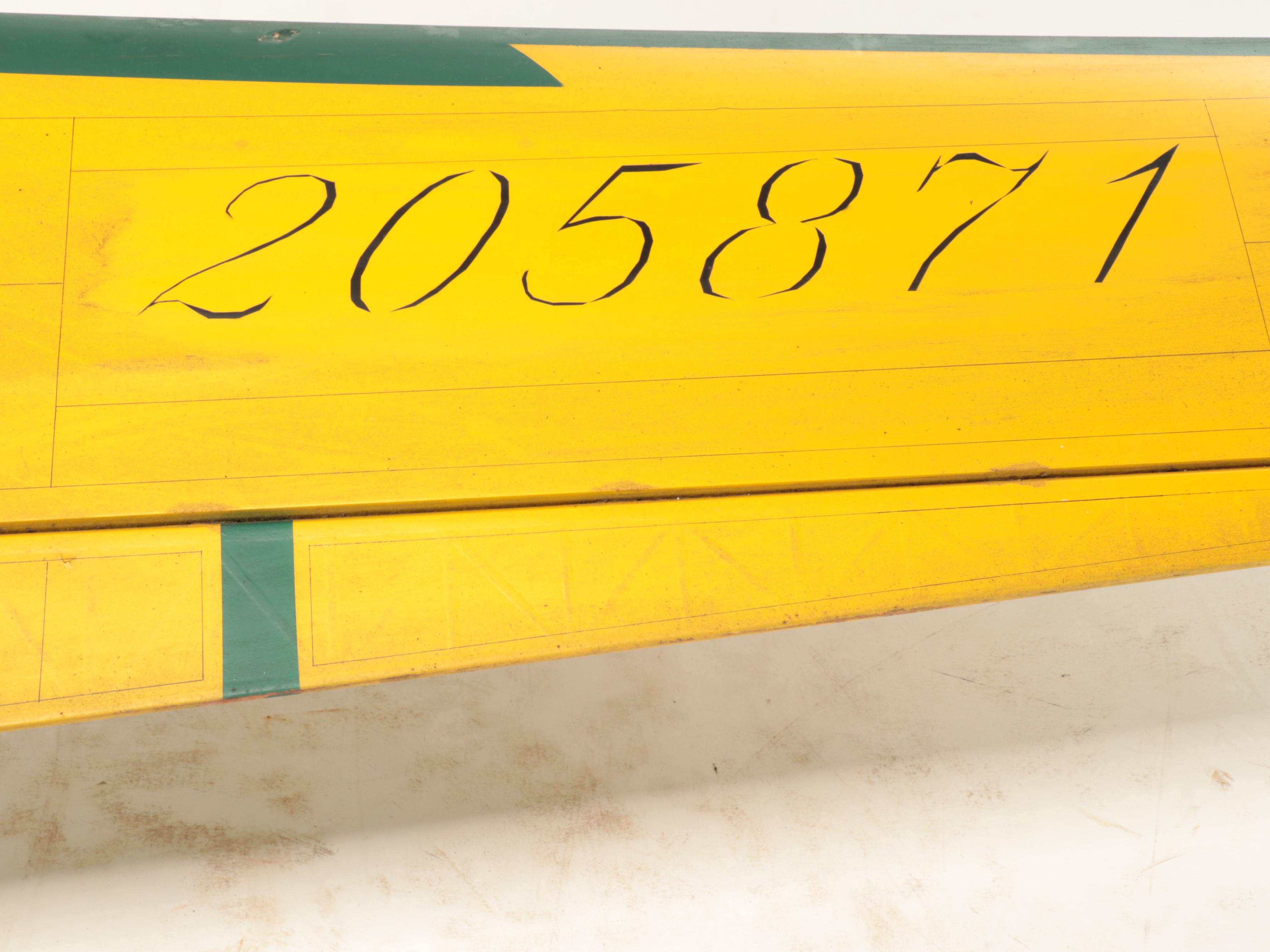 Handbuilt "Magnum" Single Engine Model Airplane, 1989 | EBTH