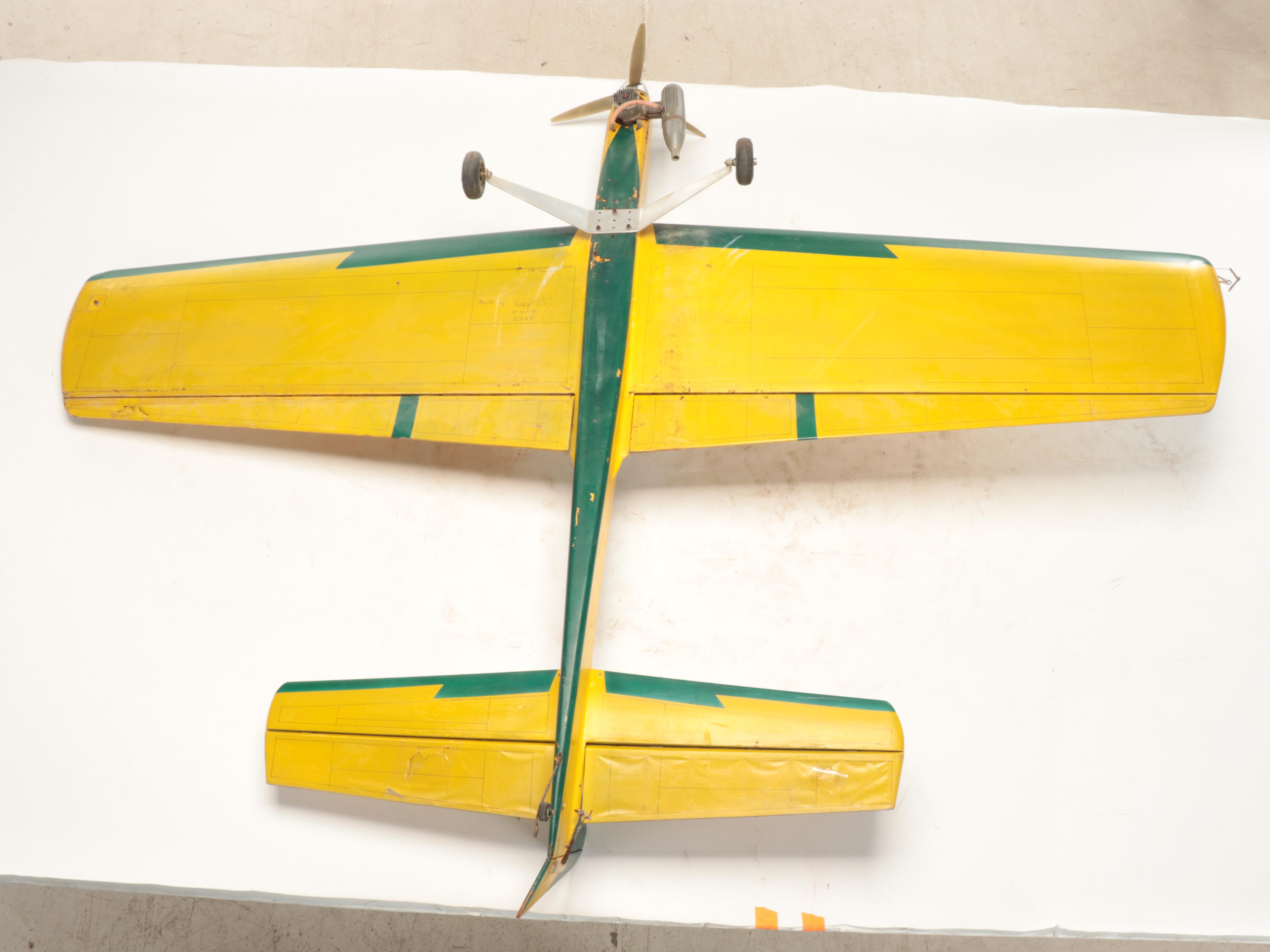 Handbuilt "Magnum" Single Engine Model Airplane, 1989 | EBTH