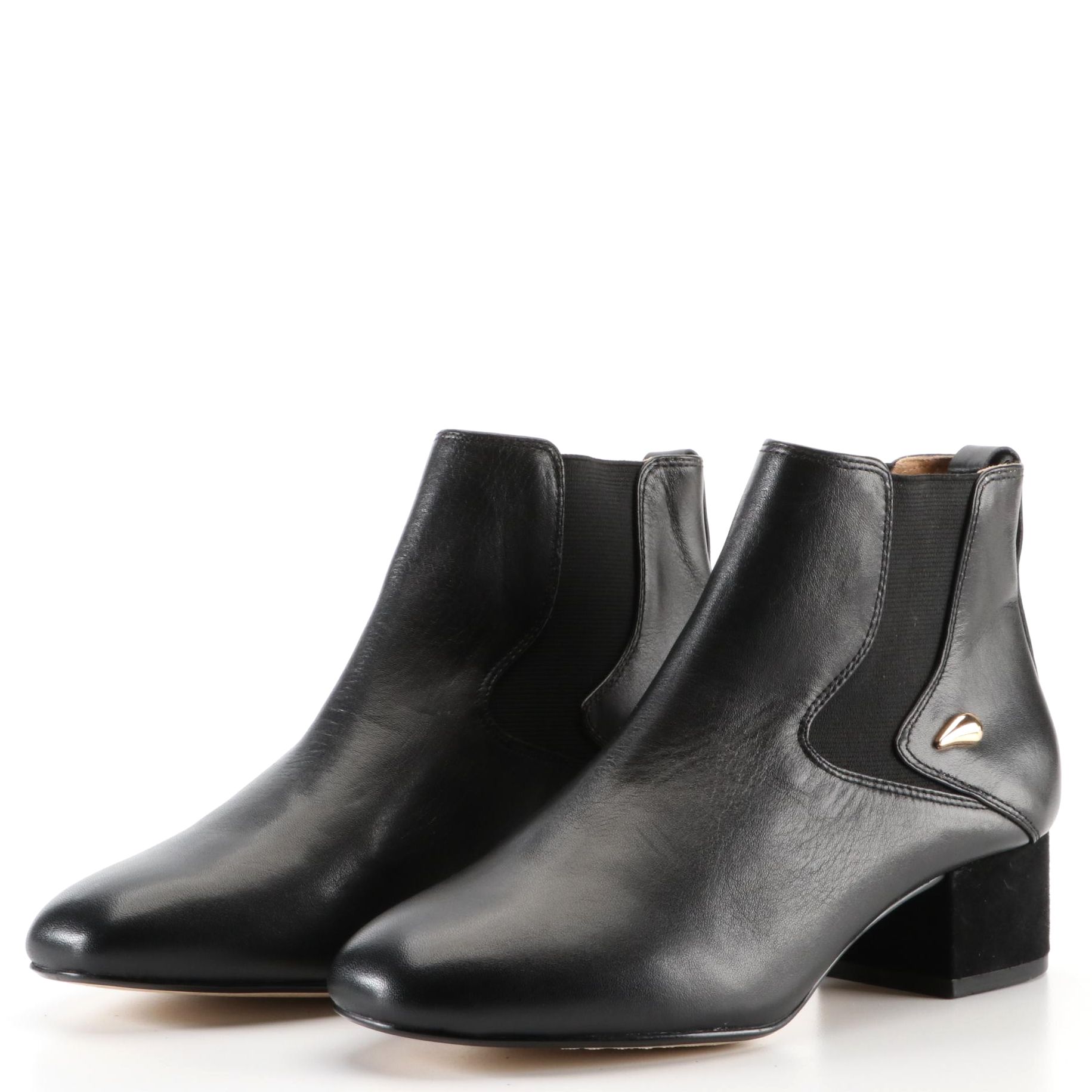 Ajoy Sahu Ankle Boots in Black Leather | EBTH