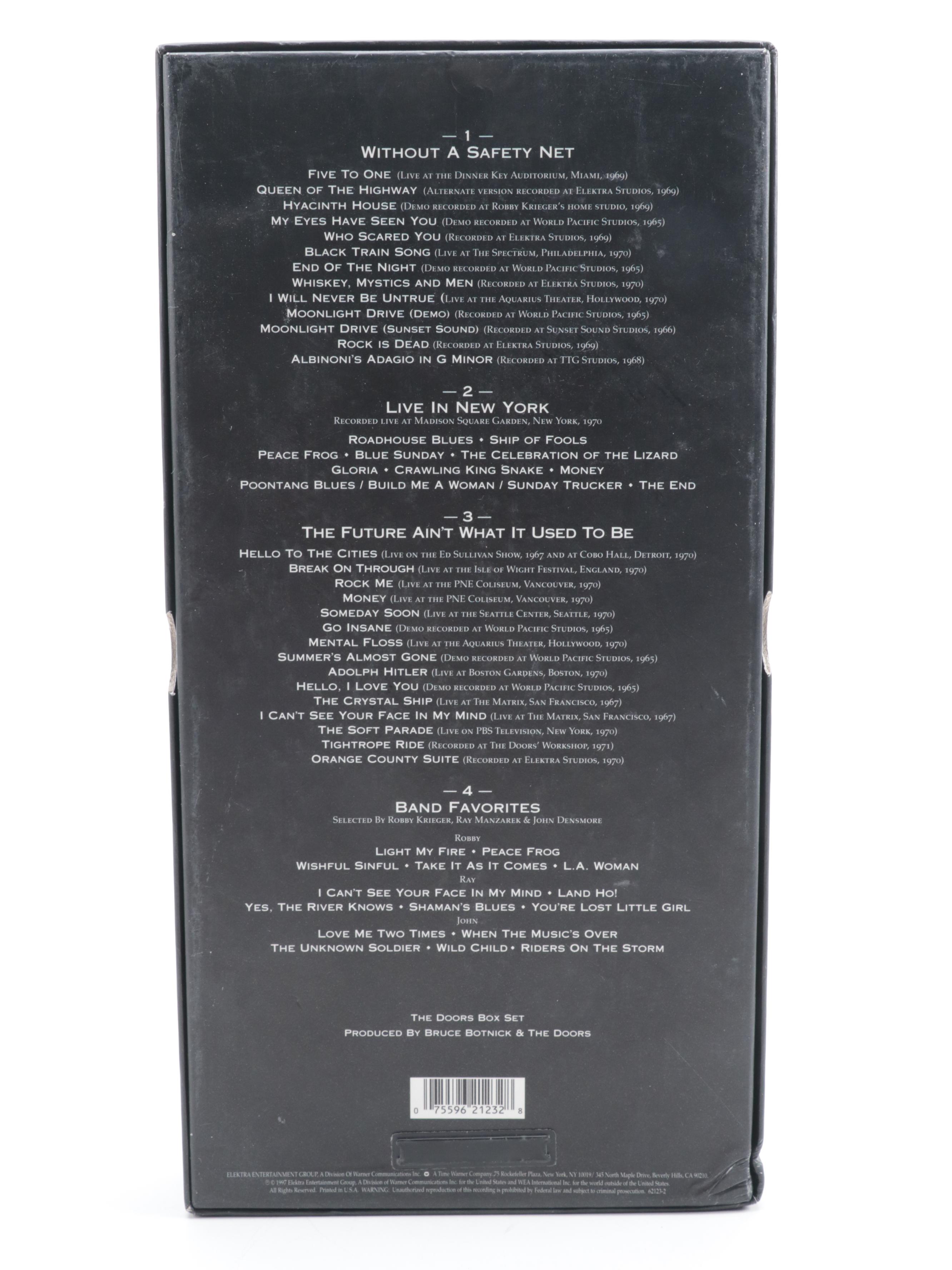 "The Doors: The Illustrated History" by Danny Sugerman with CD Box Set ...