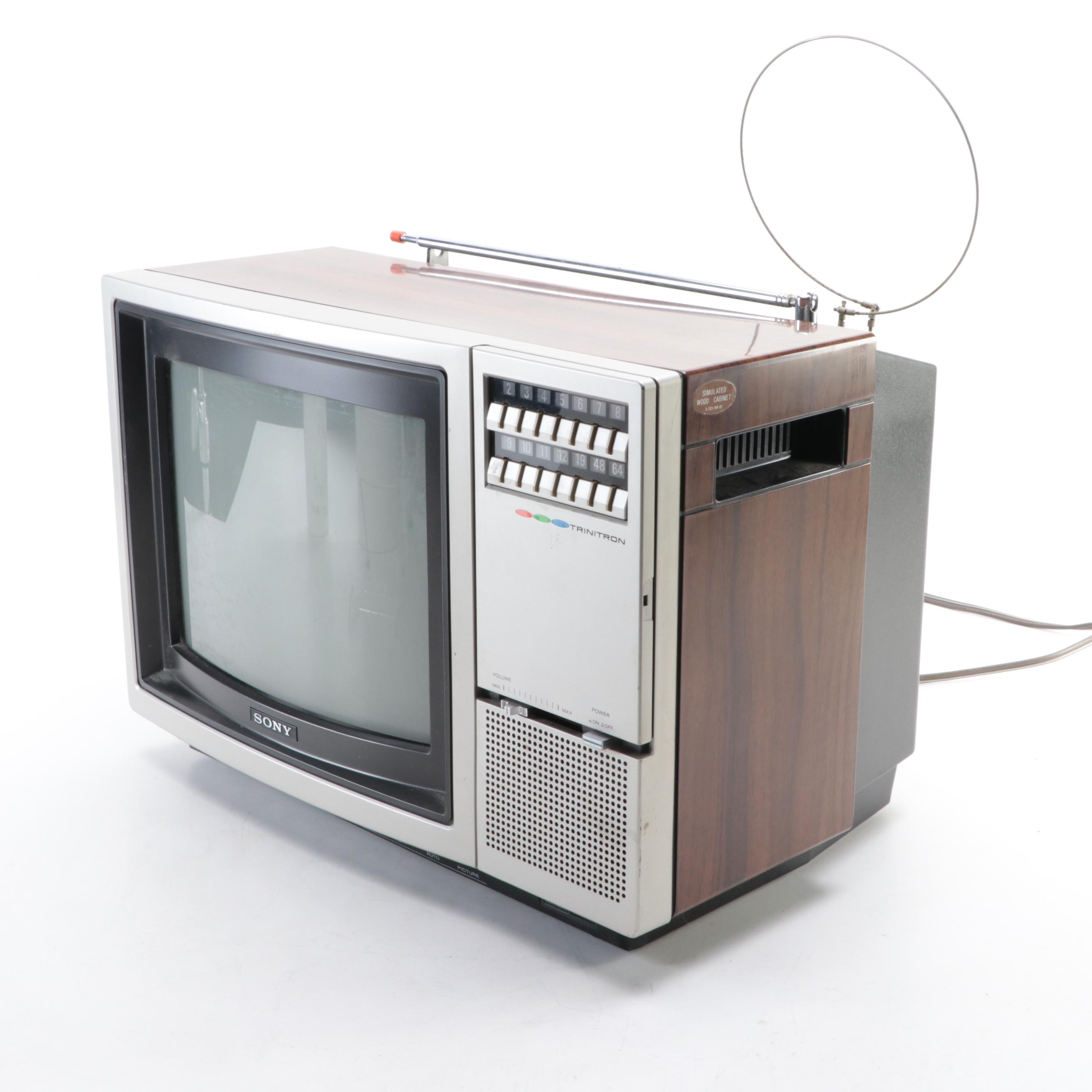 Sony Trinitron KV-1207 Color Television Receiver, 1982 | EBTH
