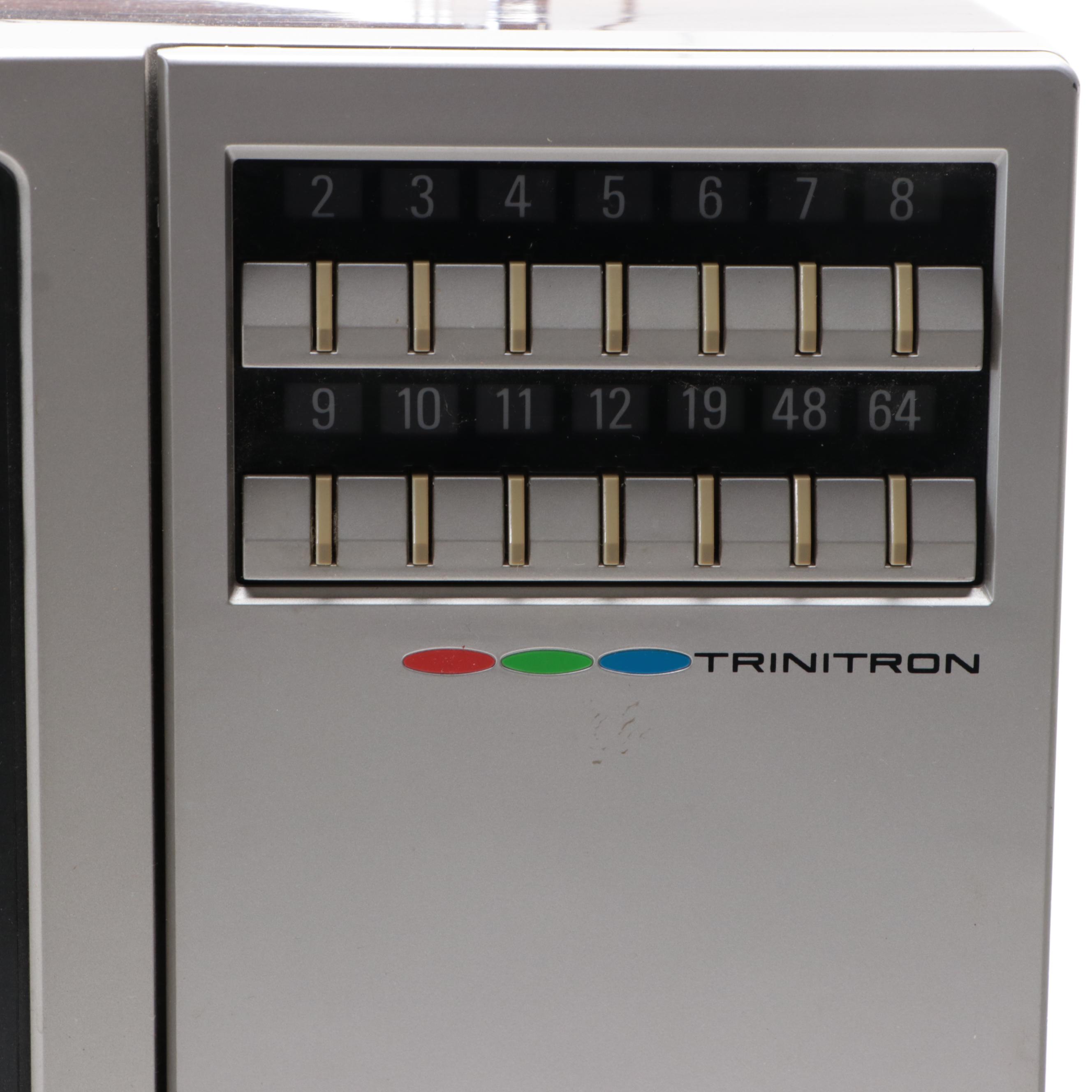 Sony Trinitron KV-1207 Color Television Receiver, 1982 | EBTH