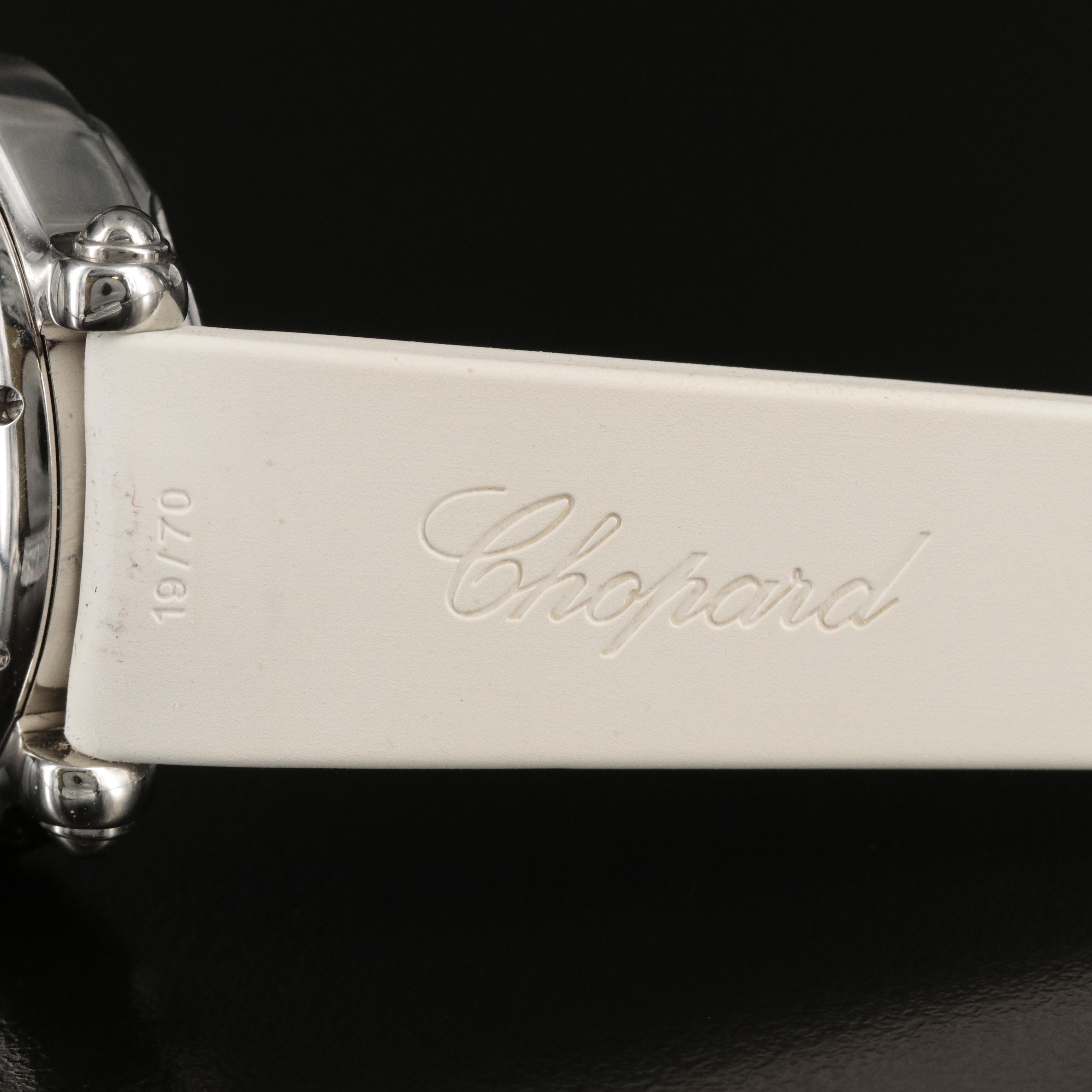 Chopard "Happy Sport" Floating Diamonds Snowflake Wristwatch | EBTH