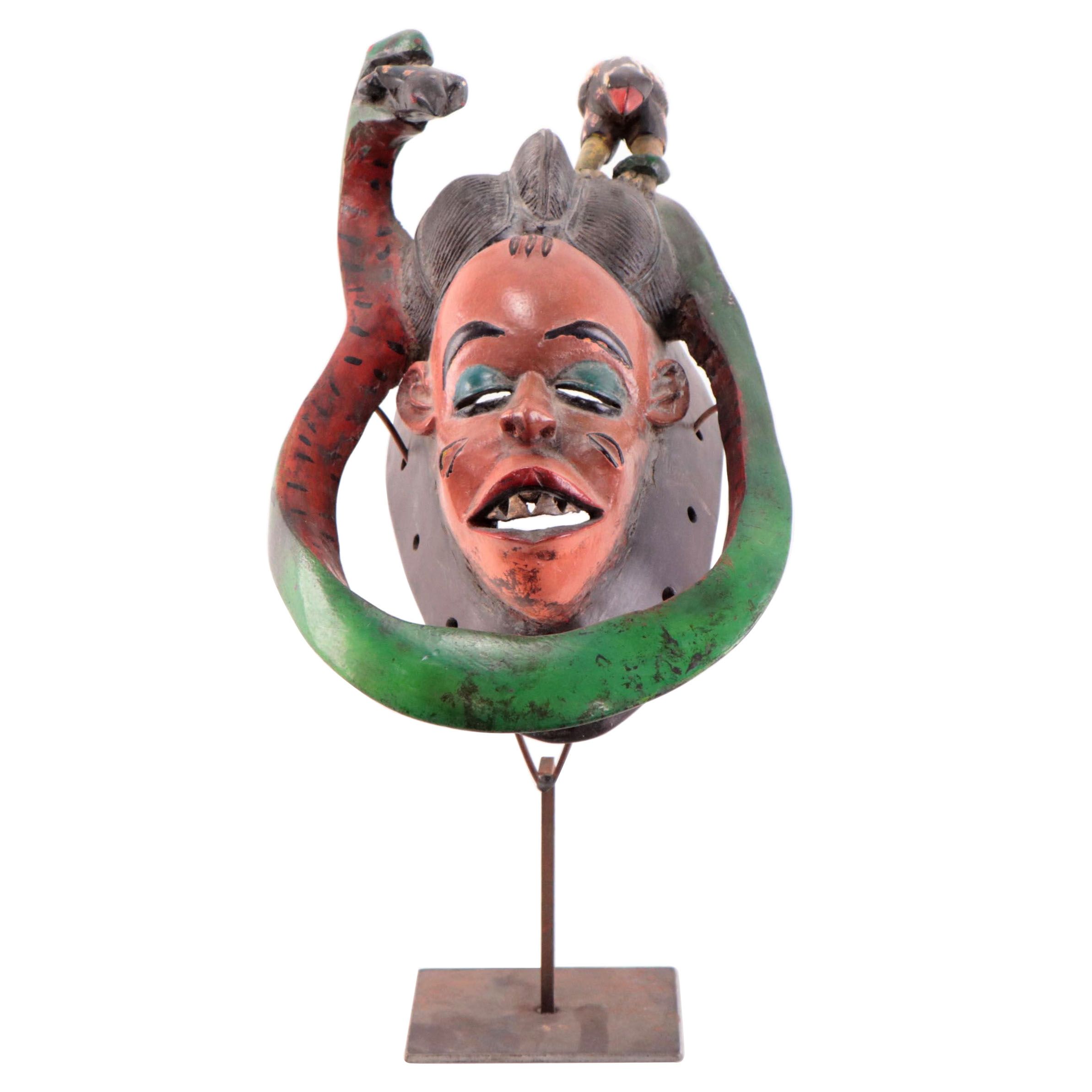 Guro Style "Zaouli" Polychrome Mask, West Africa | EBTH