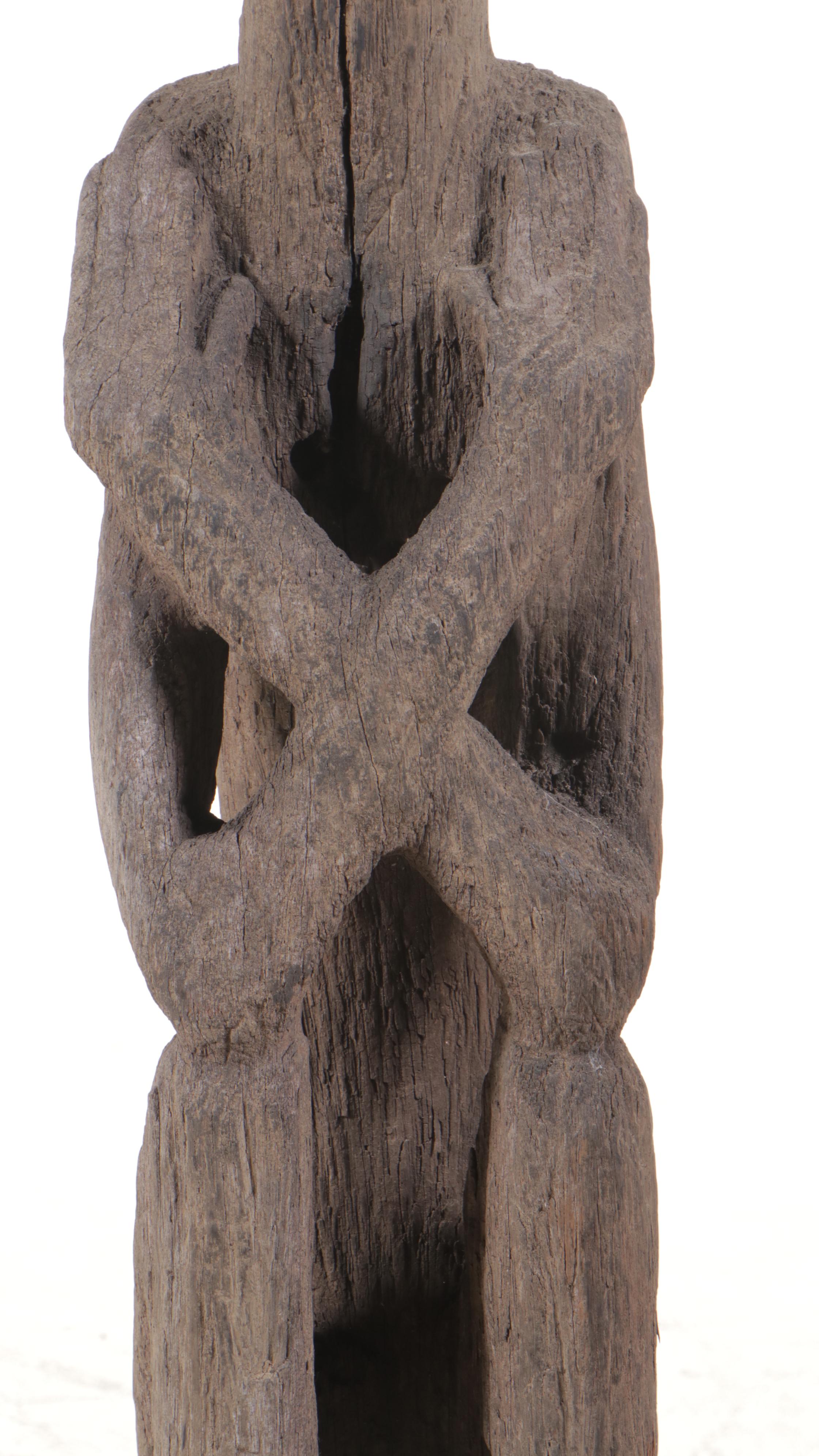 Philippine Bontoc Standing Bulul with Folded Arms, Mid-20th Century | EBTH