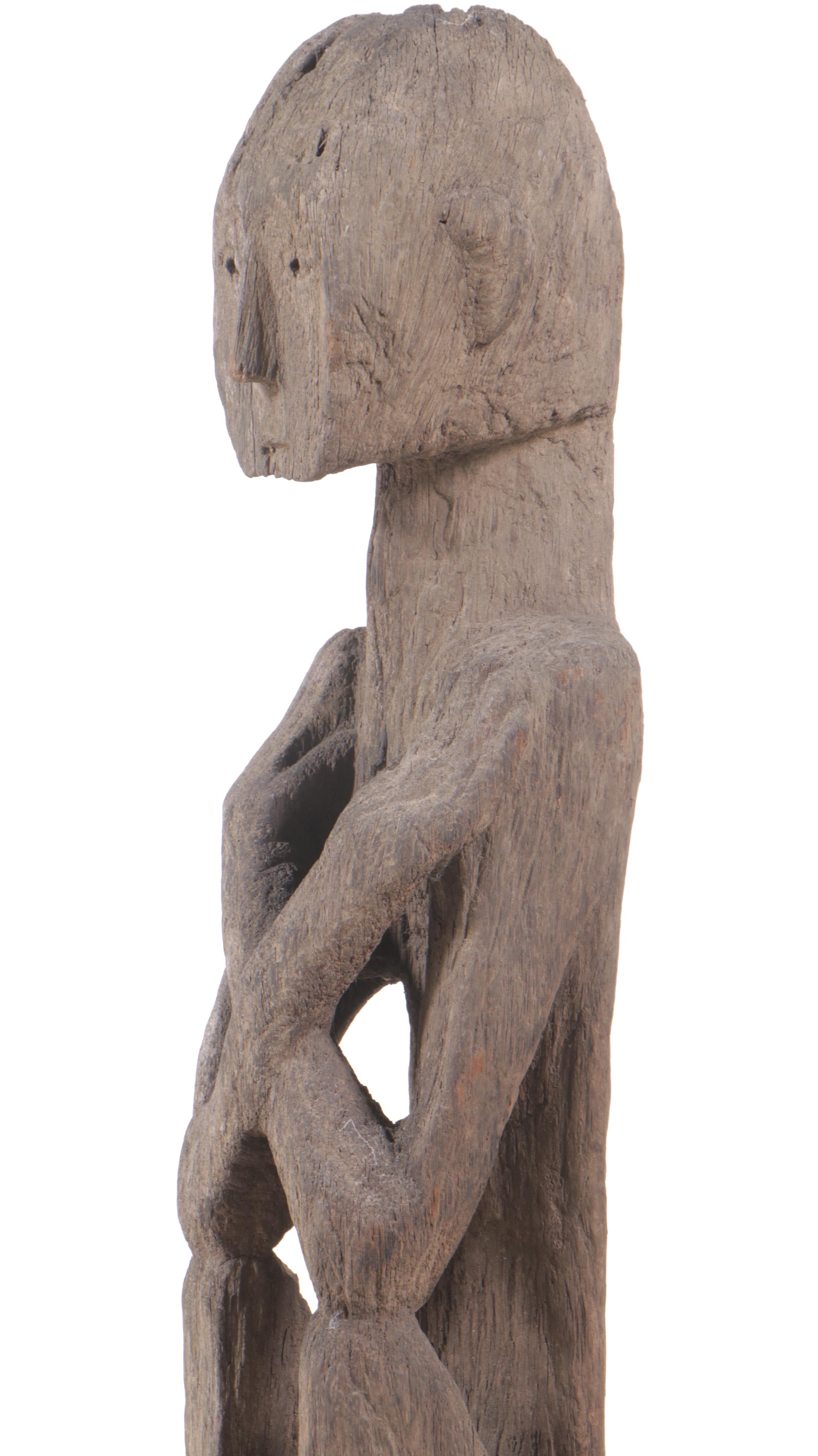 Philippine Bontoc Standing Bulul with Folded Arms, Mid-20th Century | EBTH
