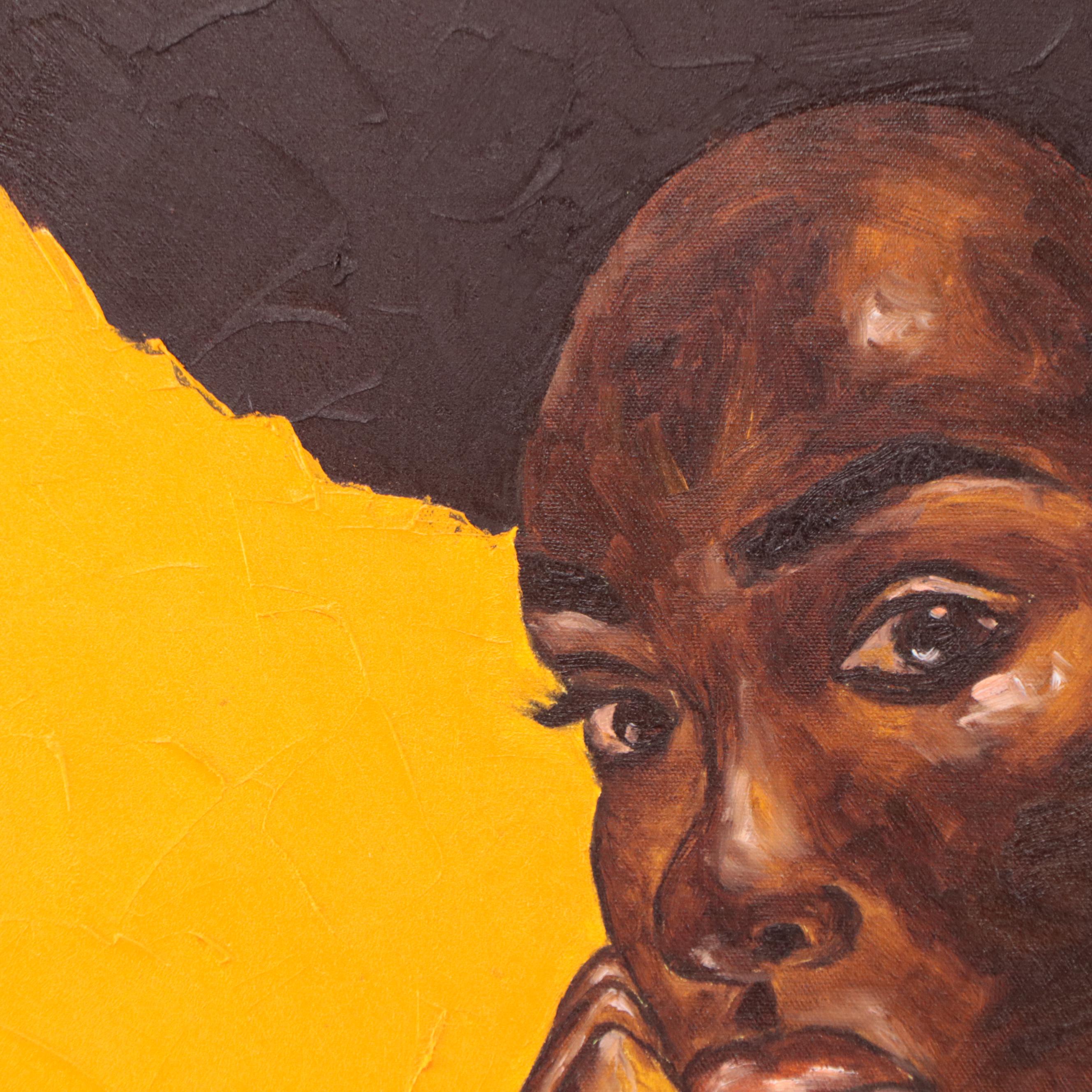 Oluwakemi Omowaire Oil Painting "Courage To Live," 21st Century | EBTH