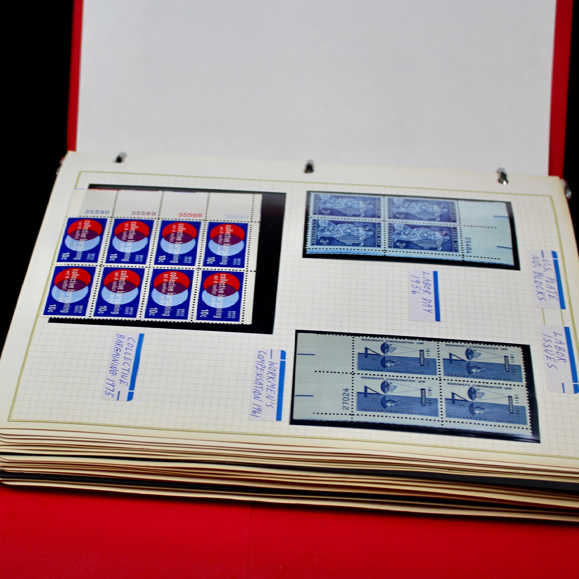 U.S. Plate Block Collection Featuring 260 Plate Blocks | EBTH