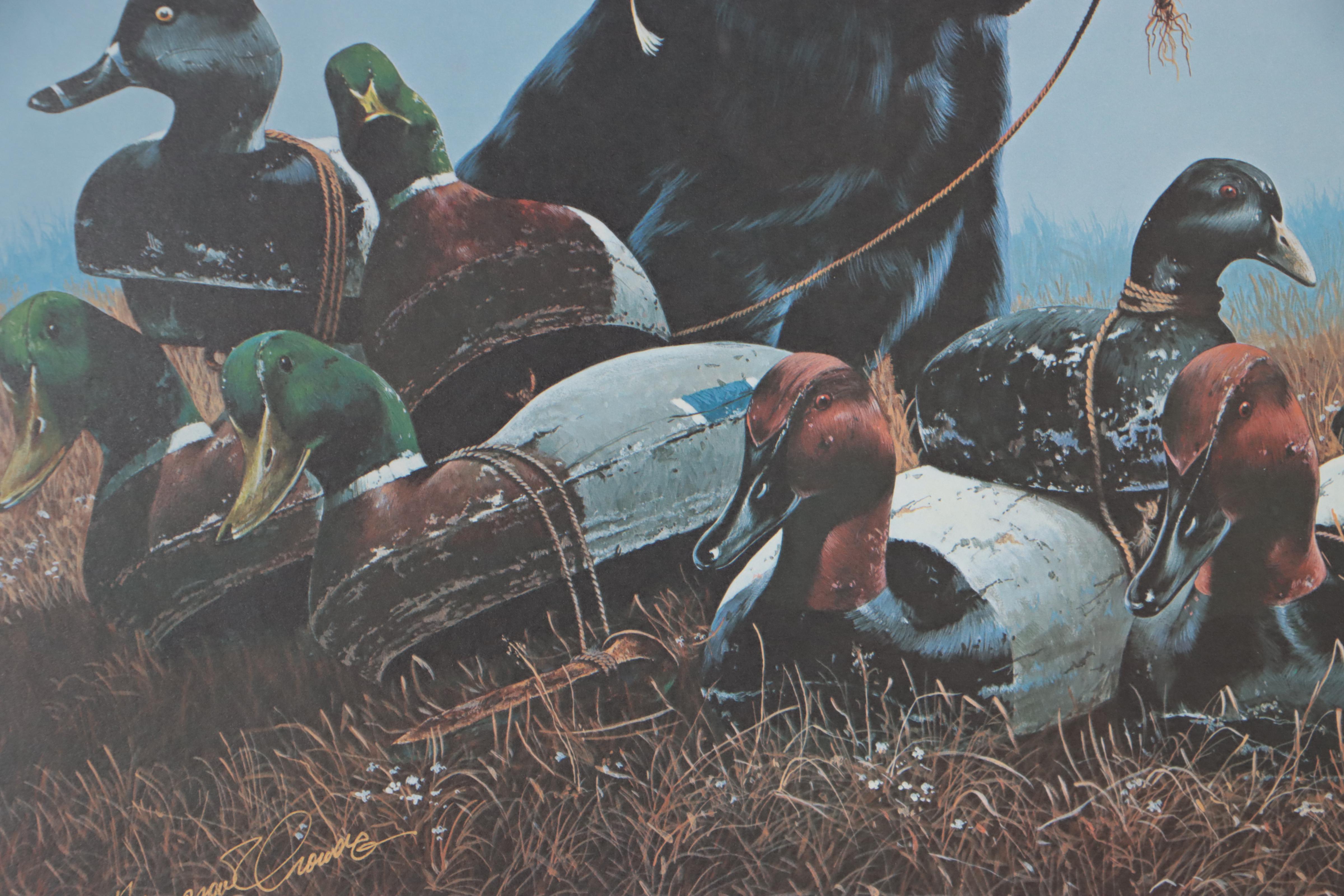 Phillip Crowe Offset Lithograph "Outlaws II," 1986 | EBTH