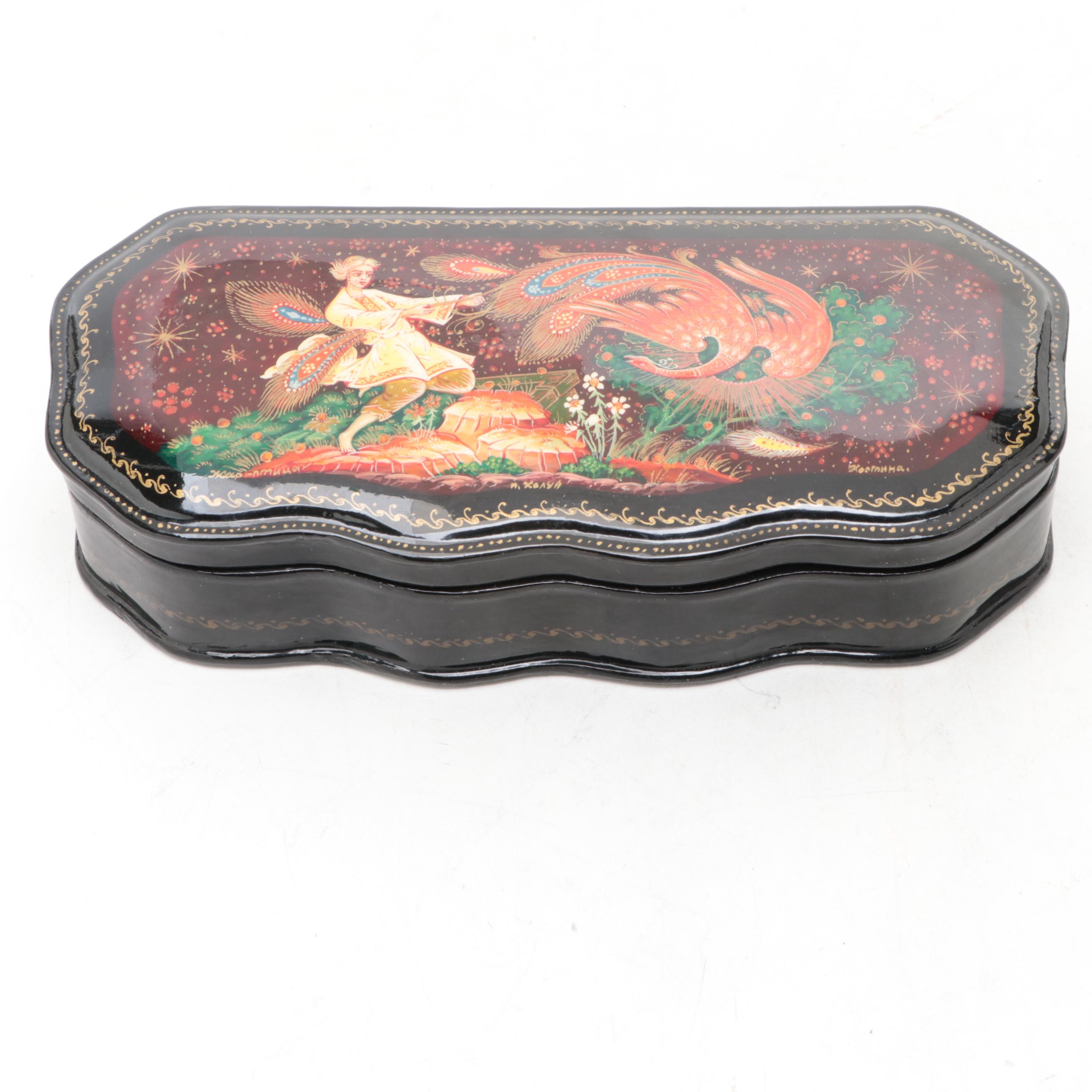 Russian "Ivan and the Firebird" and Other Hand-Painted Lacquer ...