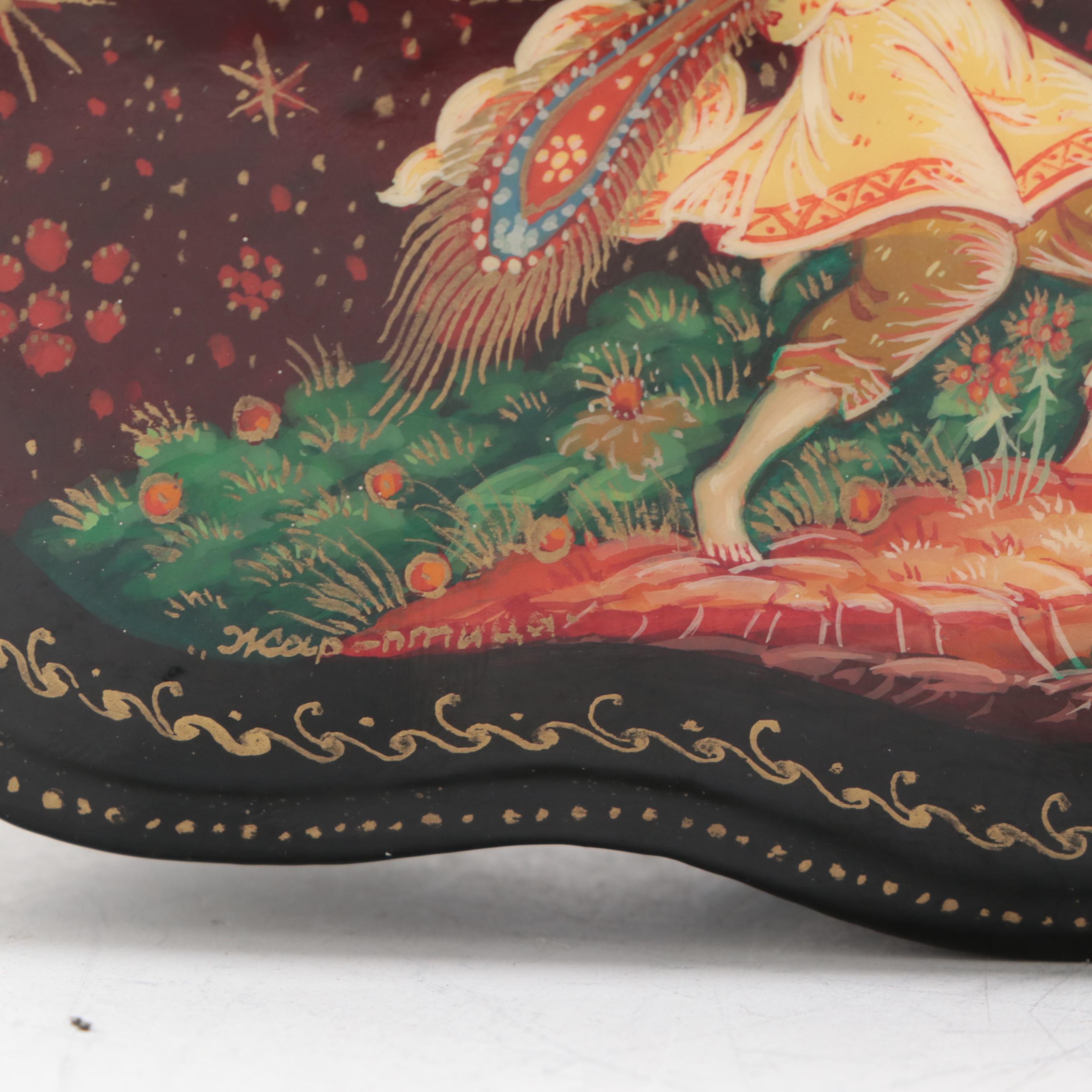 Russian "Ivan and the Firebird" and Other Hand-Painted Lacquer ...