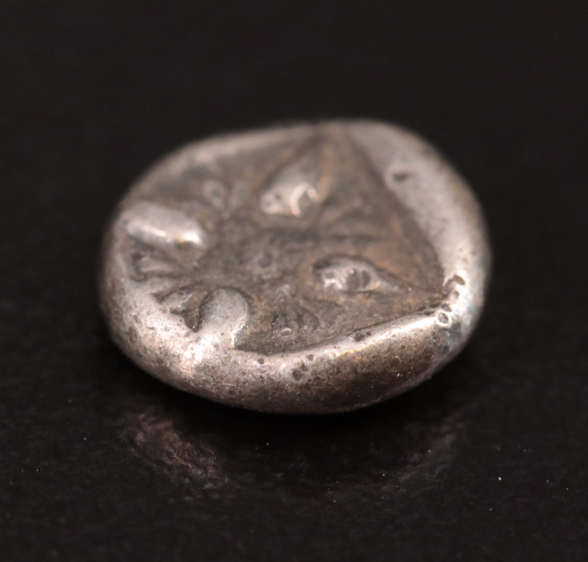 Ancient Greek Ionia, Miletos AR 1/12th Stater Coin, Late 6th Century BC ...