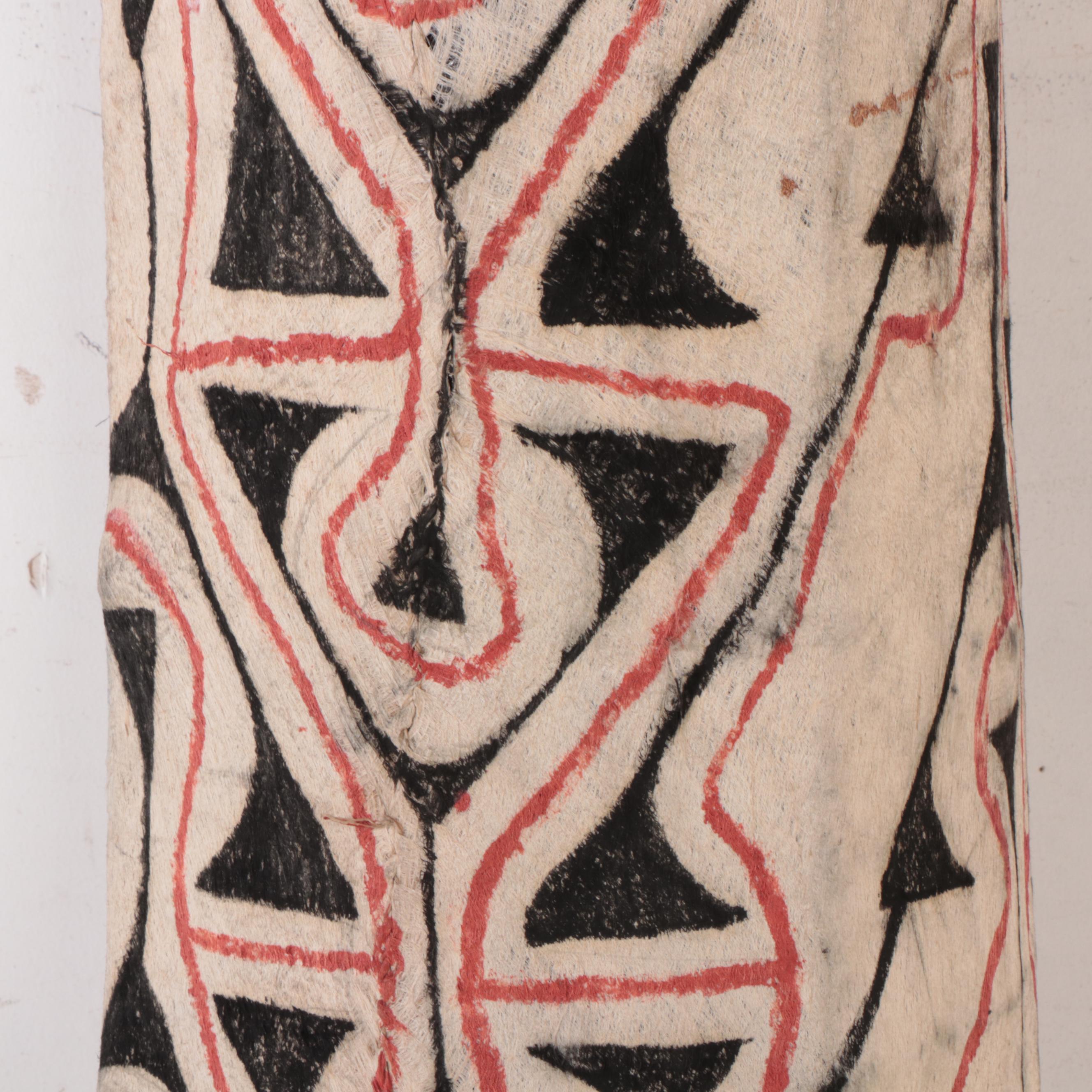 Baining Large-Scale Barkcloth Dance Mask, Papua New Guinea/New Britain ...